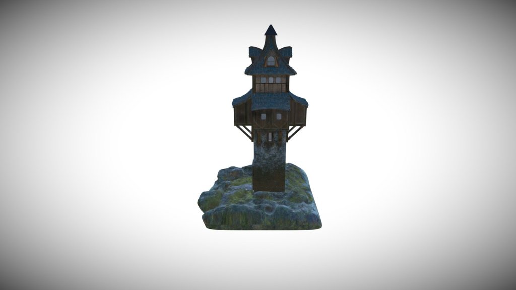 Medieval Tower - 3D model by Connor Reynolds (@connorreynolds21 ...
