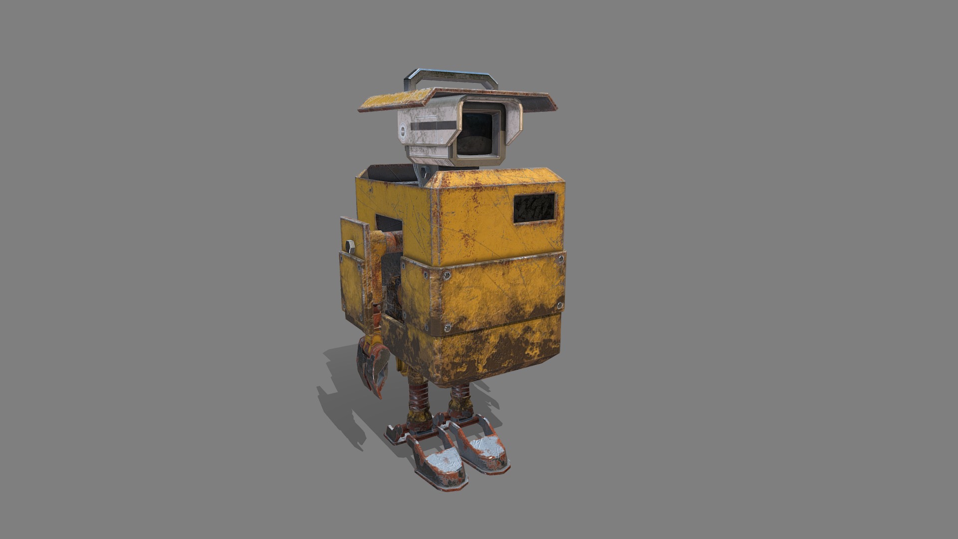 Robot Character - Grunt - 3D model by Evan Hiltz (@evan.hiltz) [440d1fe ...