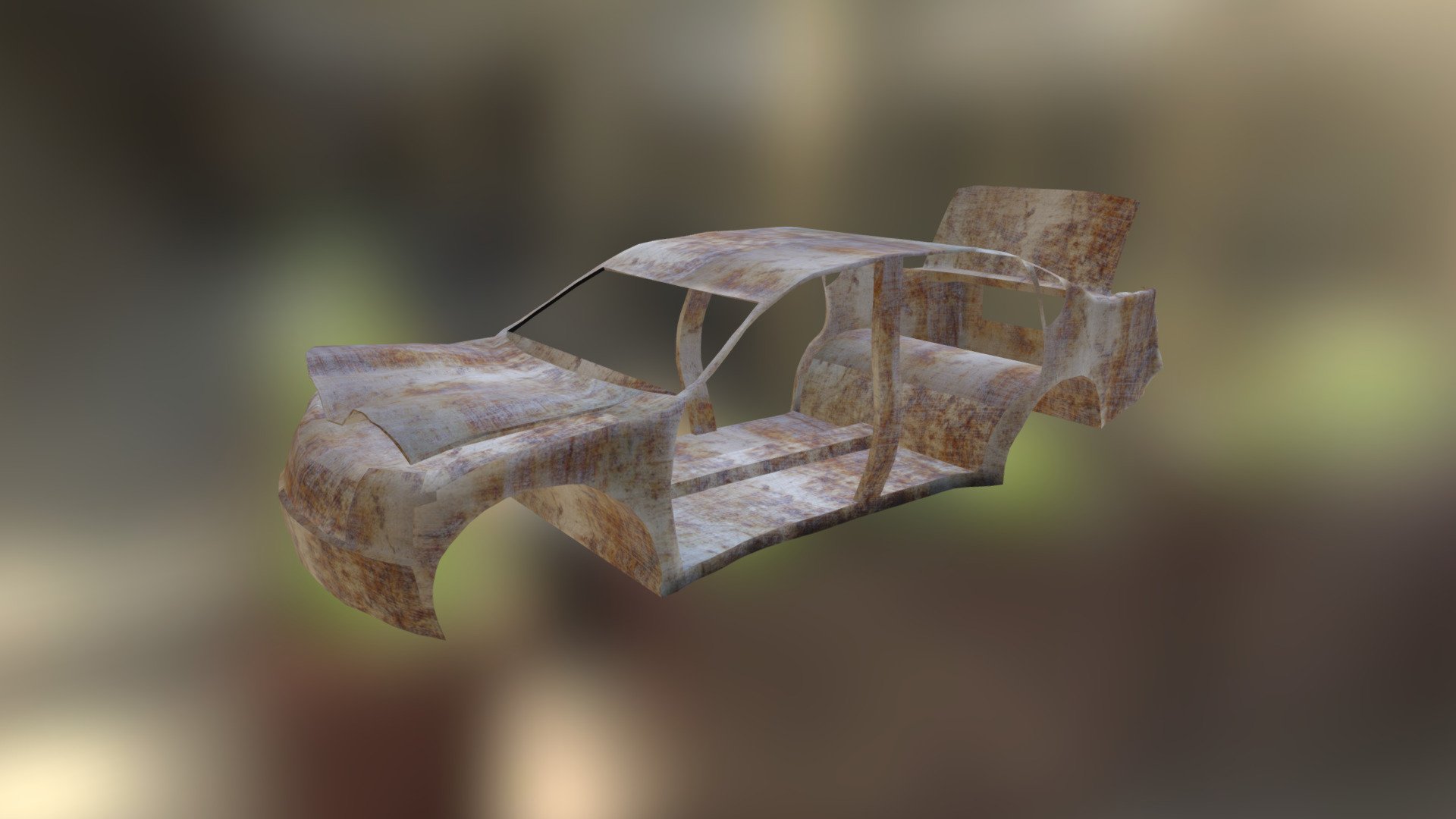 Wrecked Car 12 - 3D model by Avinay_Rama [4410ab3] - Sketchfab