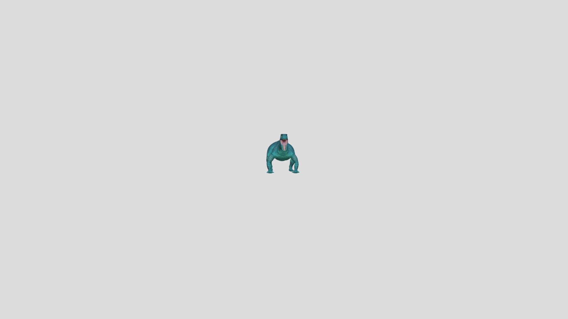 Reptilian creature Sculptgl - 3D model by 3Dbiawak [44118e5] - Sketchfab