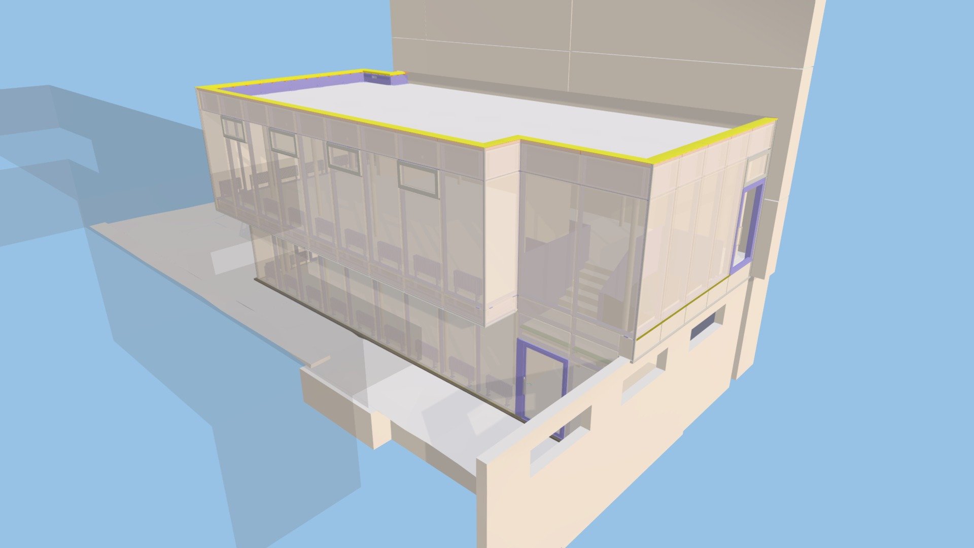 Mensa Kantonsschule Schaffhausen - 3D model by psmetalltechnik [4411bdd ...