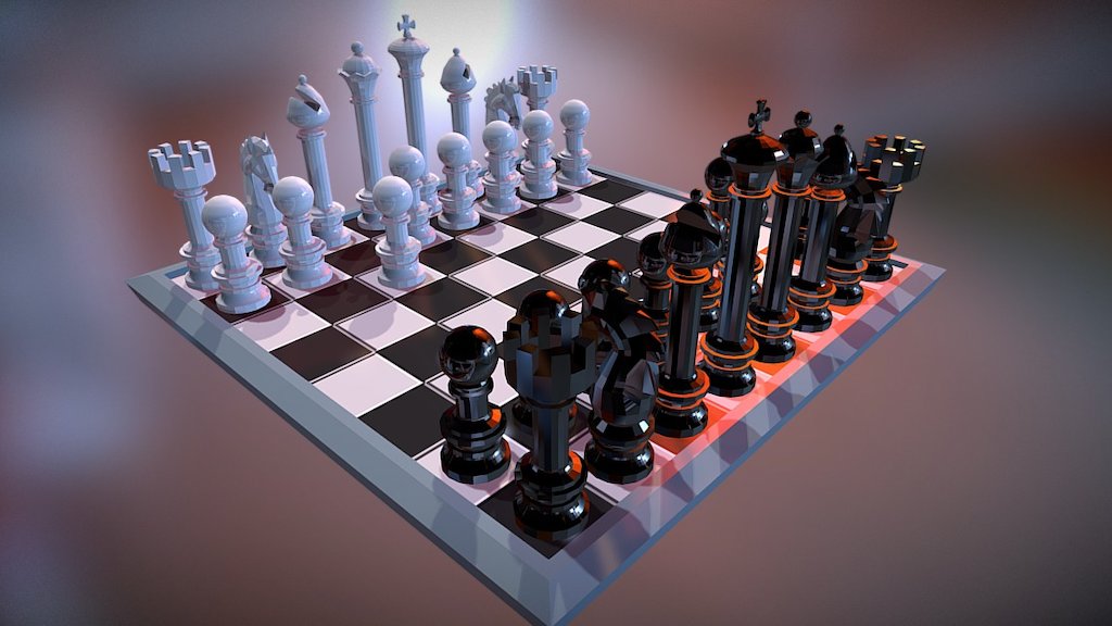 Chess Game - 3D model by Felipe Aquino (@FelipeAquino) [441244f ...
