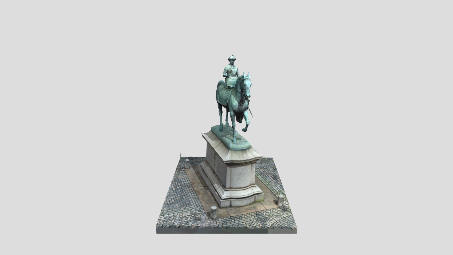 Queen Victoria, Liverpool - Download Free 3D model by HookedWit ...