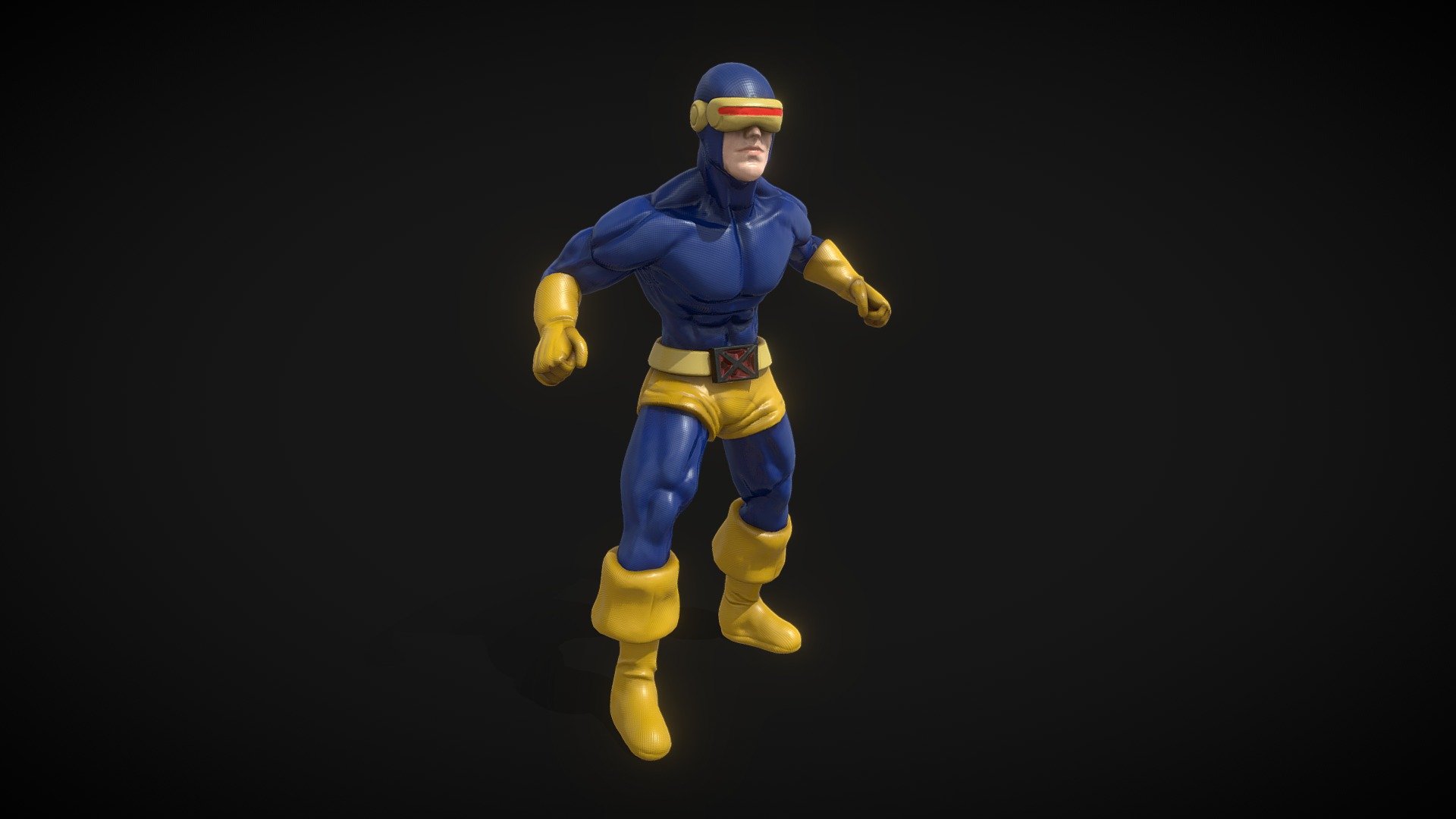 Cyclops - Classic Costume - Miniature Preview - Download Free 3D model ...