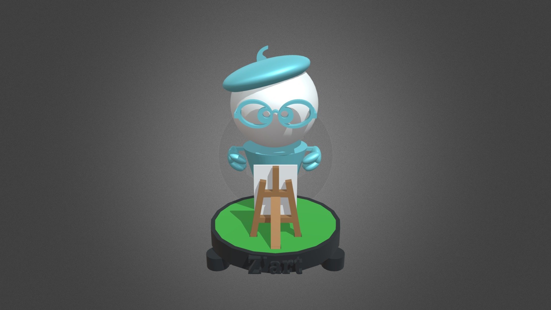 Z'art - 3D model by Tortuwolf [4418aef] - Sketchfab