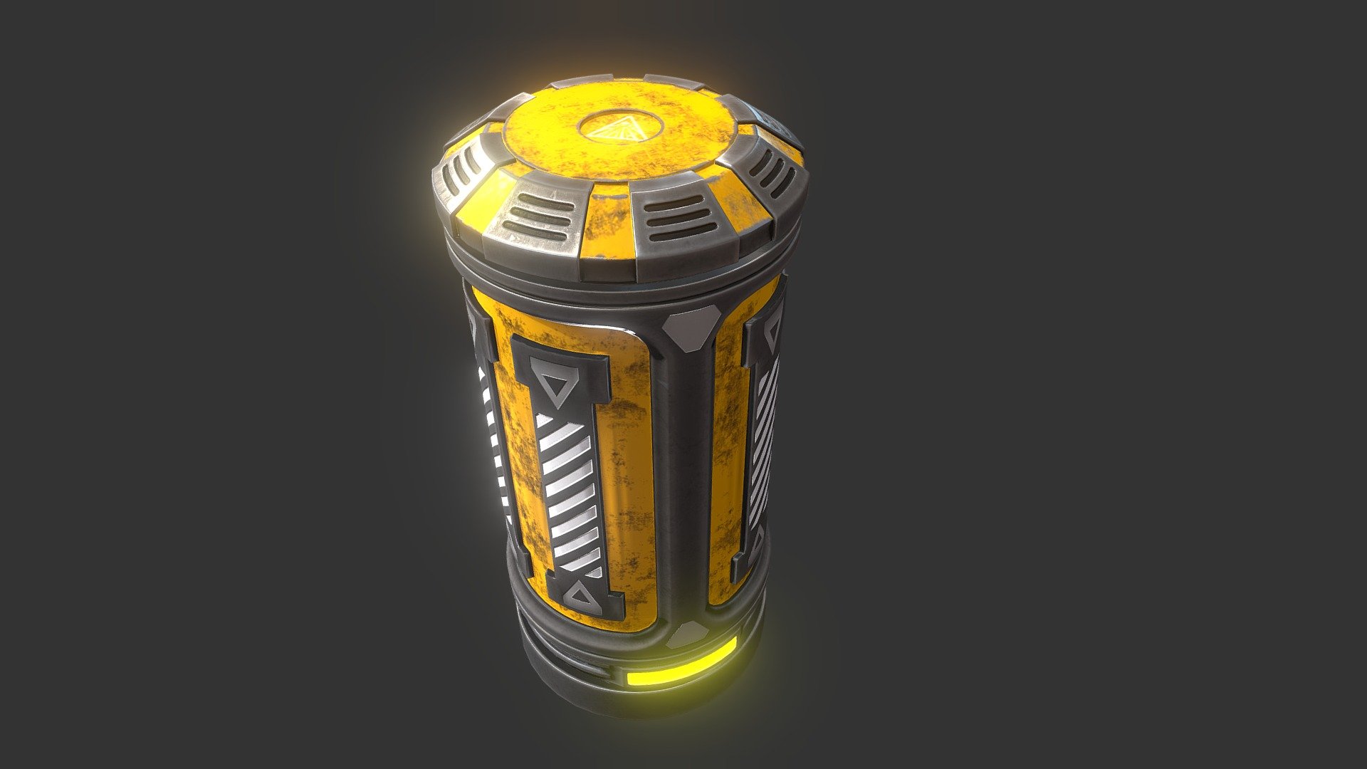 Sci-Fİ Barrel - 3D model by Orhun Evcimen (@orhun) [4418ce4] - Sketchfab