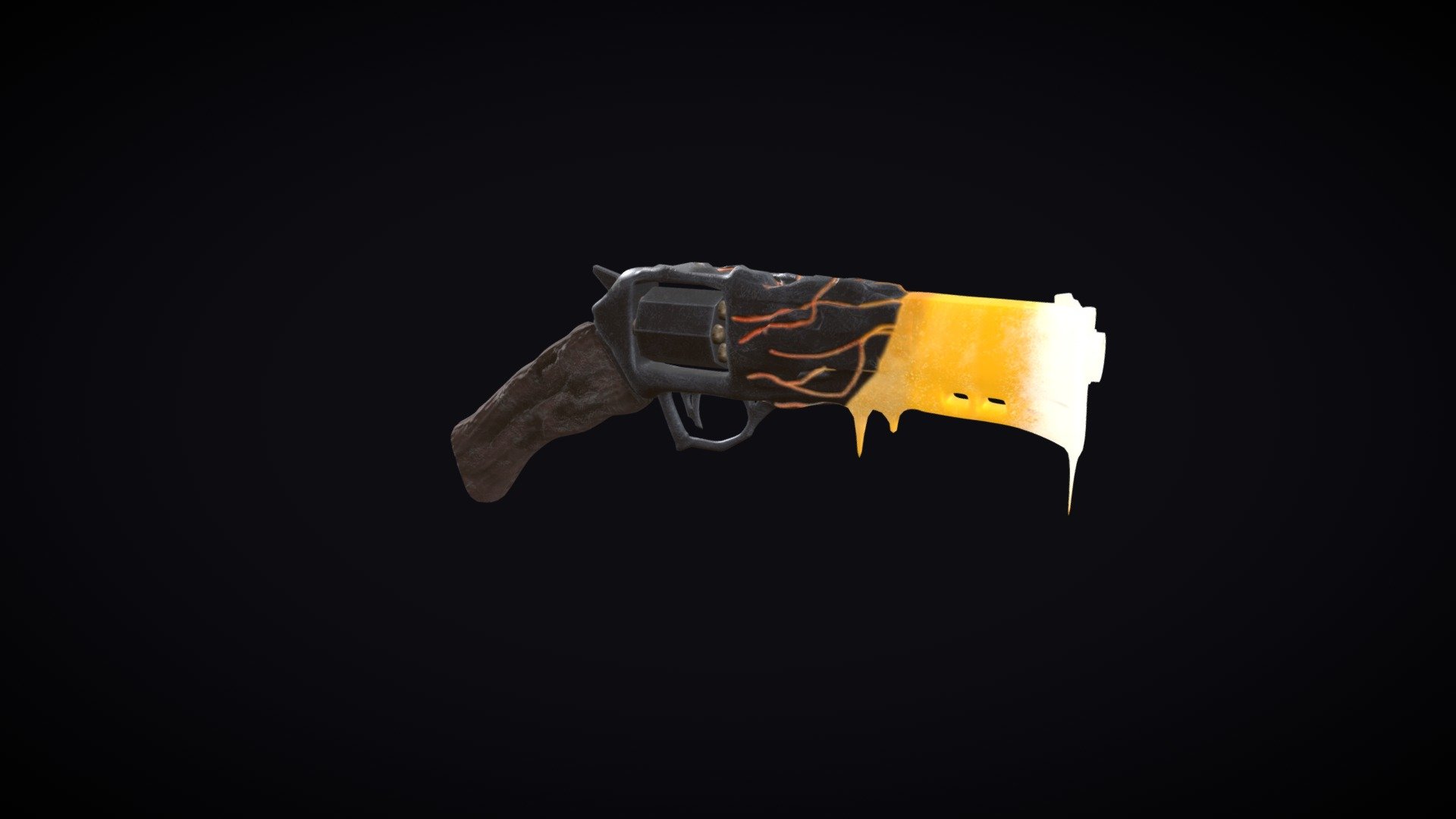 Lava Pistol - 3D model by RJ Anthony (@RJAnthony) [4419520] - Sketchfab
