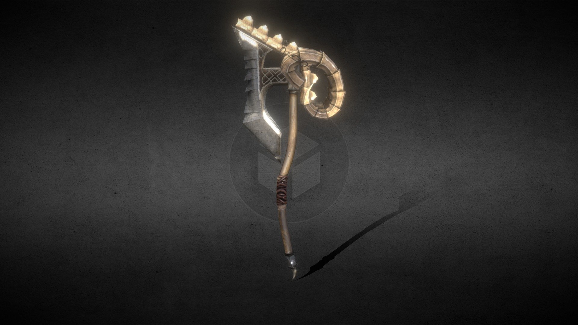 The Chieftess' Dragonslayer Greataxe - 3D model by PFM ...