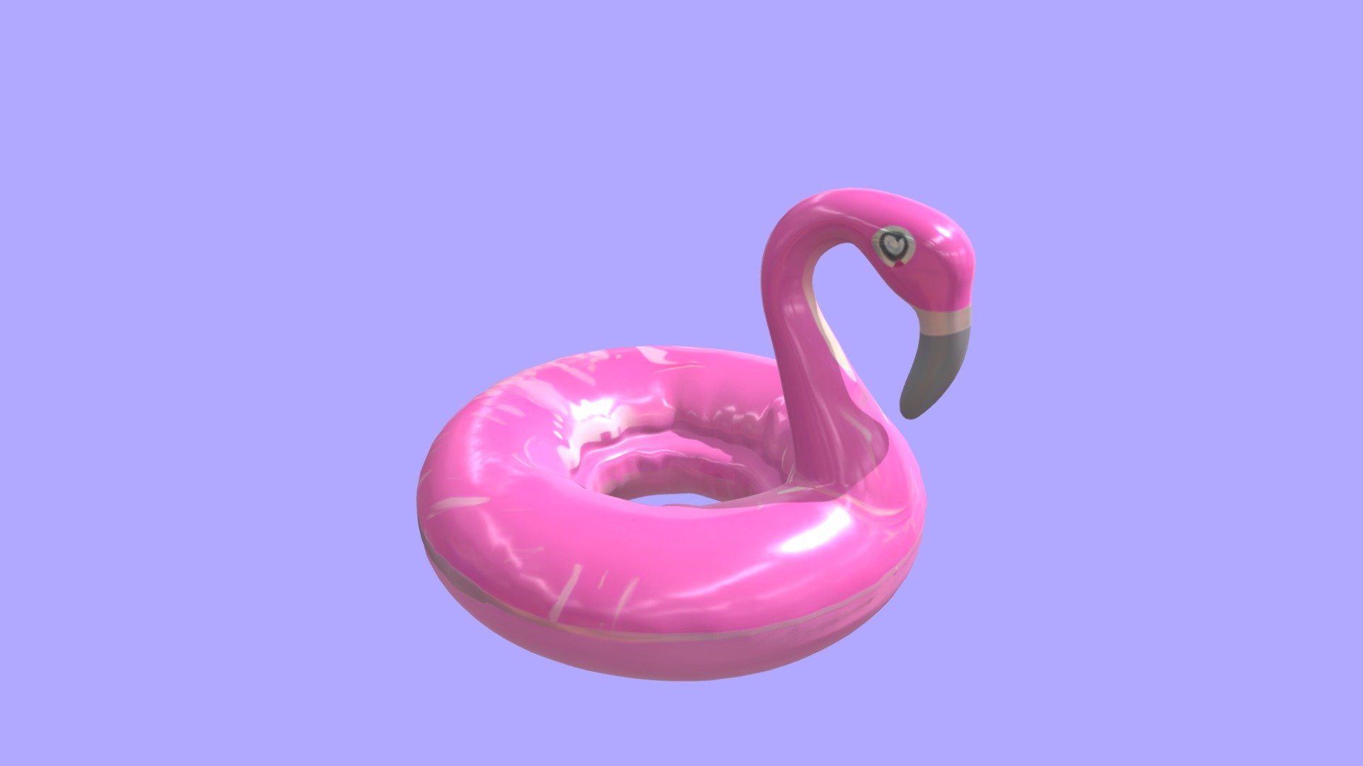 Inflatable Flamingo Pool Float - Buy Royalty Free 3D model by Inventive World (@InventiveWorld ...
