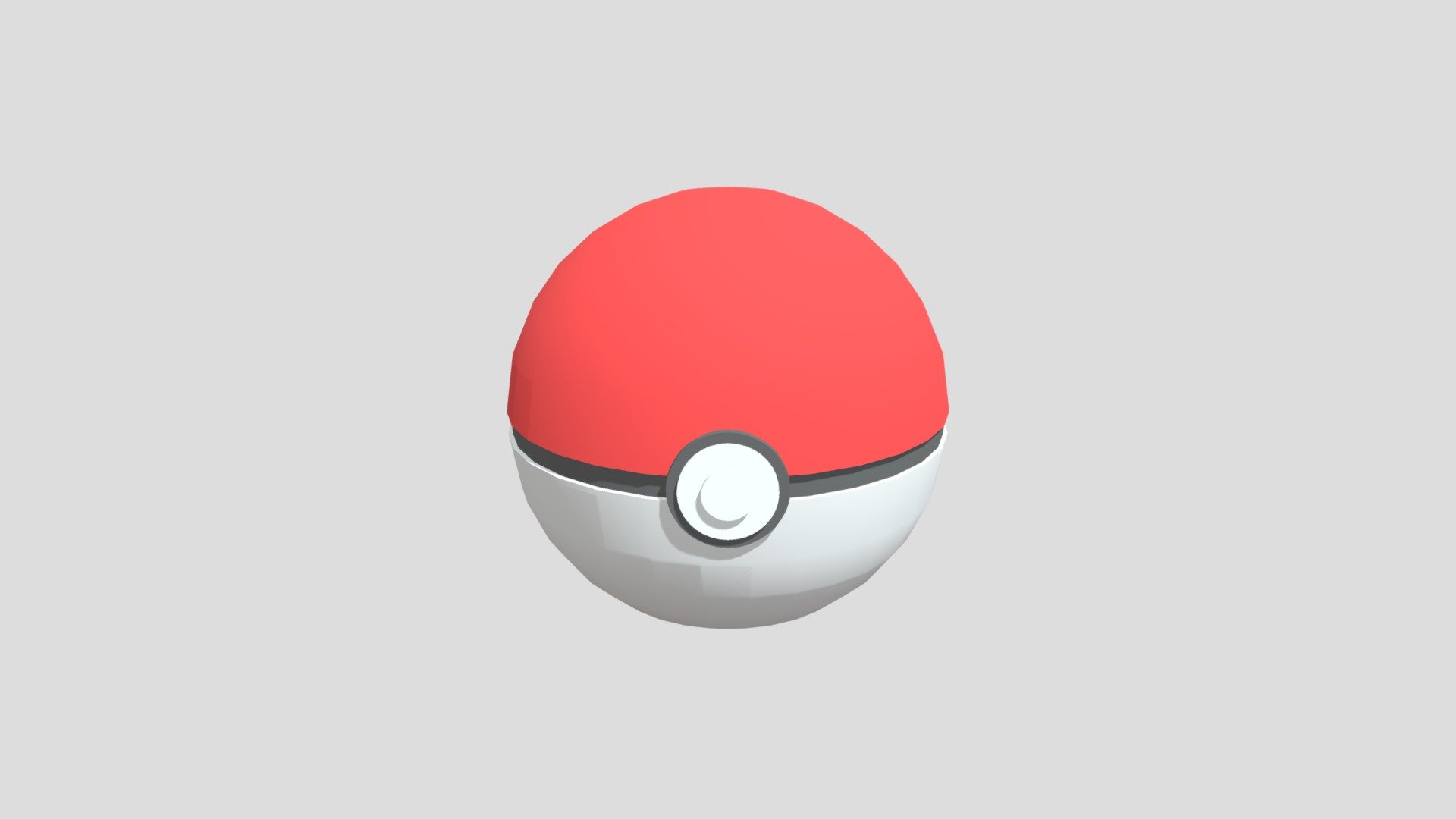 Pokeball - Download Free 3D model by FenixOriginal [441e736] - Sketchfab