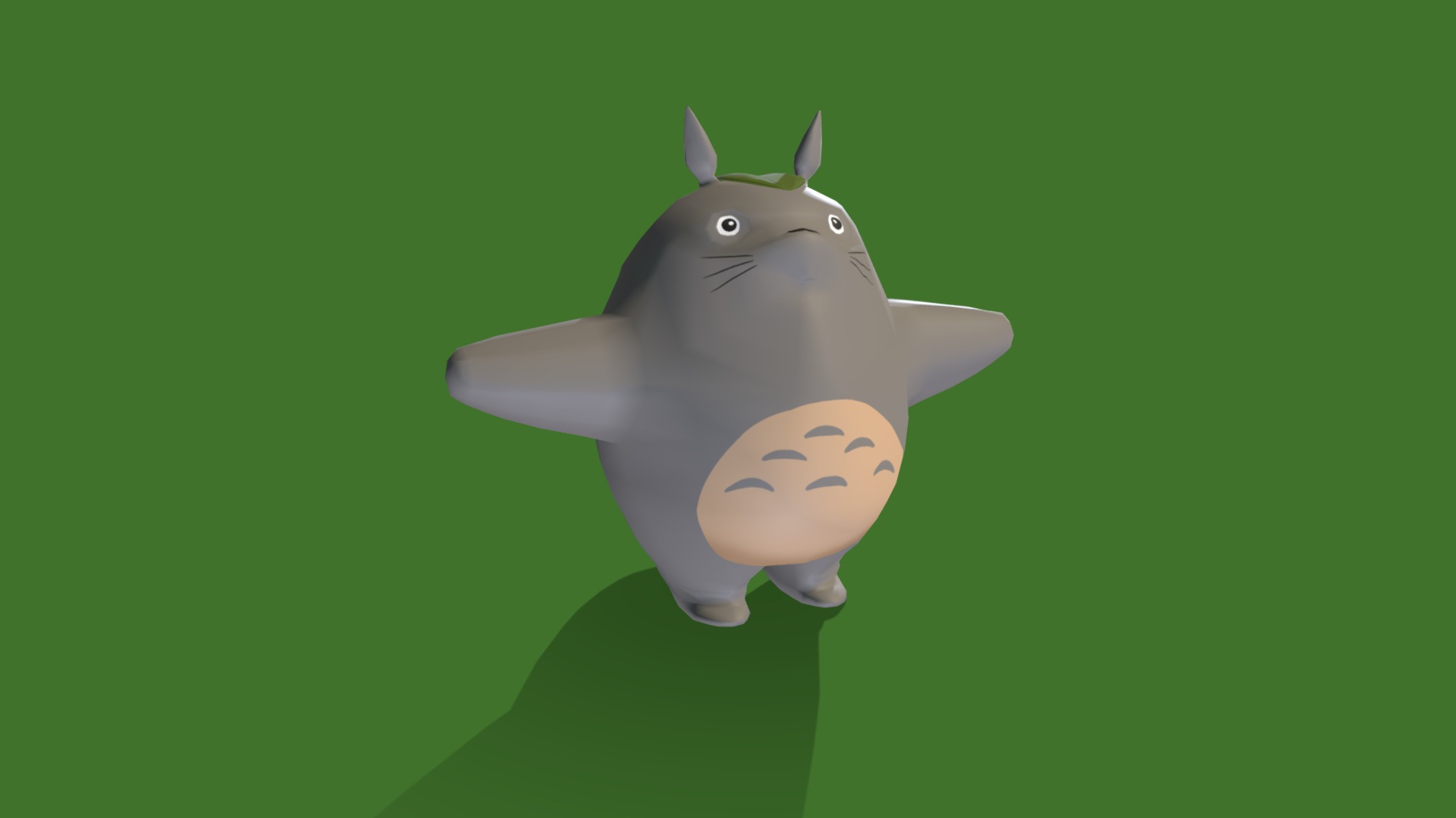 Totoro - 3D model by la17c.imedina [4420401] - Sketchfab