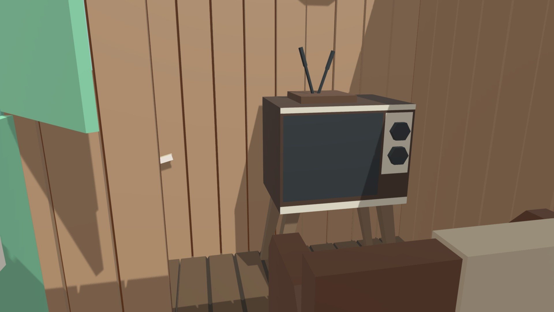 Low-Poly Simple Isometric Living Room - 3D model by wavicherie [4420a2d ...