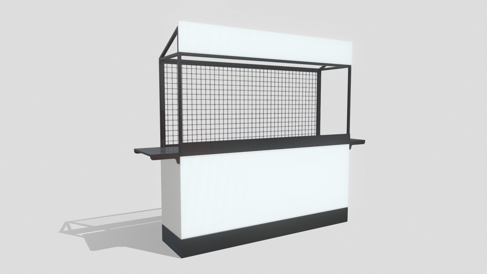 Small Kiosk - Buy Royalty Free 3D model by CGBee (@cg.bee) [4421b32 ...