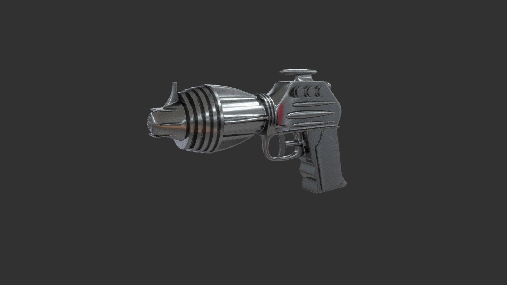 Flash Gordon Space Pistol - 3D model by WochaoxiongD [4422618] - Sketchfab