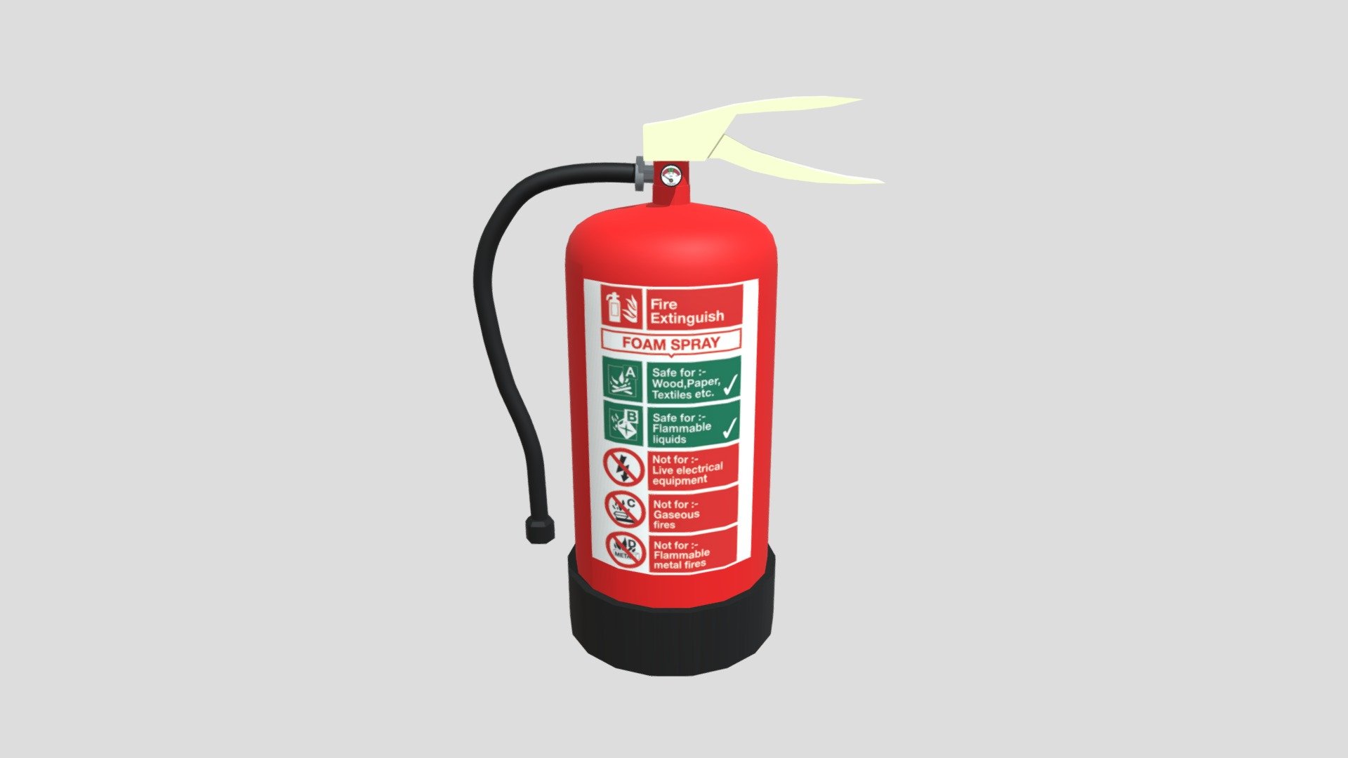 Fire Exting - Download Free 3D model by Einheri [4422afe] - Sketchfab