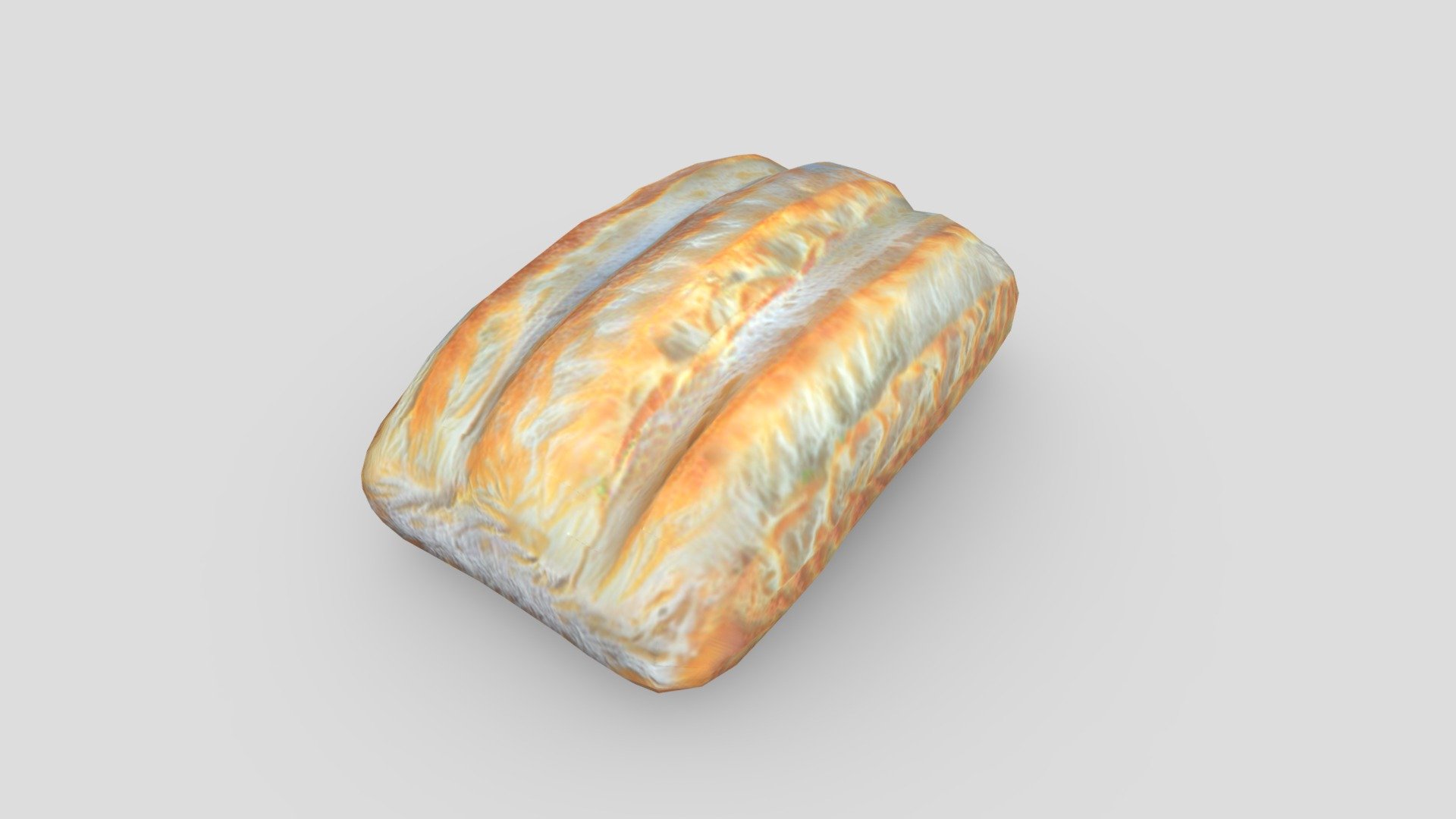 White Bread - Buy Royalty Free 3D model by plaggy [44239eb] - Sketchfab Store