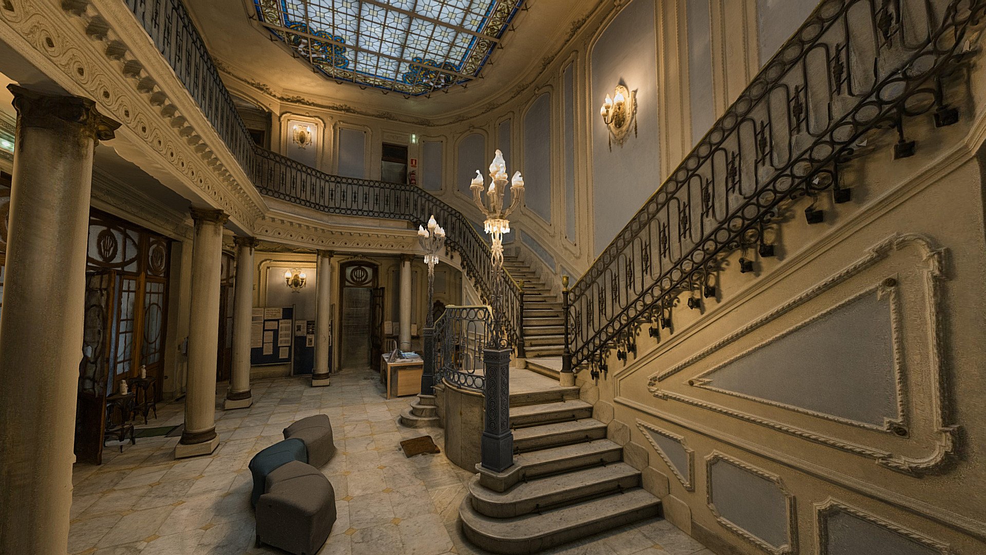 balsera-hall-v1 - 3D model by semillaproyectos [4423d0c] - Sketchfab