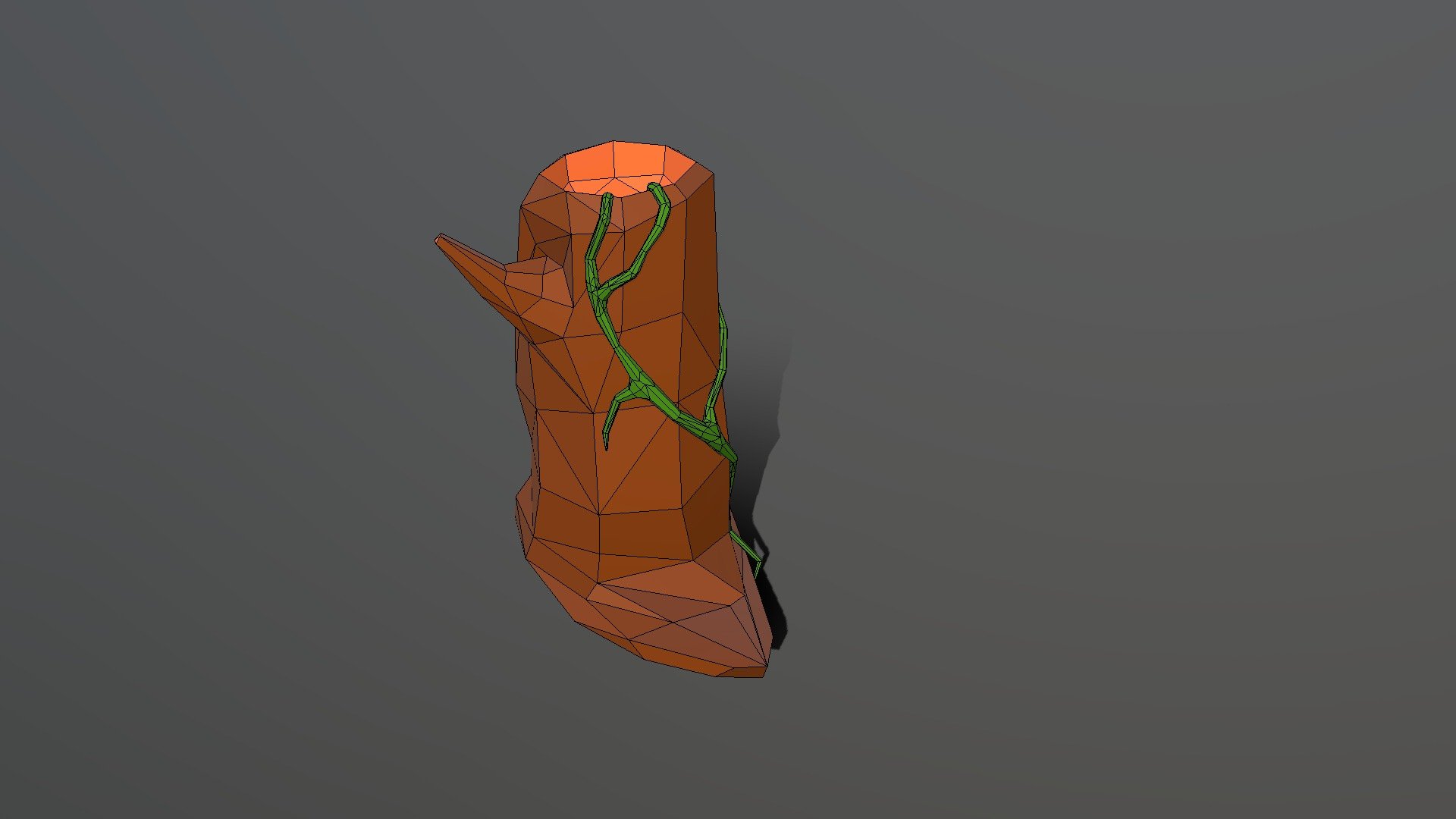 Low Poly Stump - 3D model by bigboyj3rry (@karsonholland18) [442b956 ...