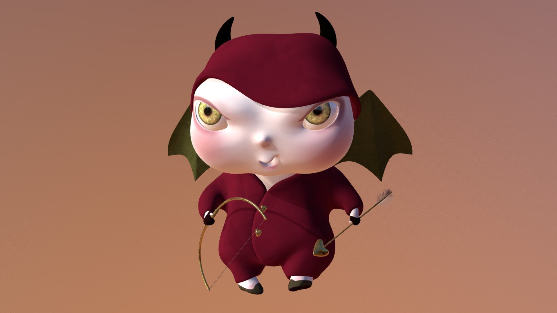 cherub - 3D model by Tania Mattero (@tozota) [442bf73] - Sketchfab