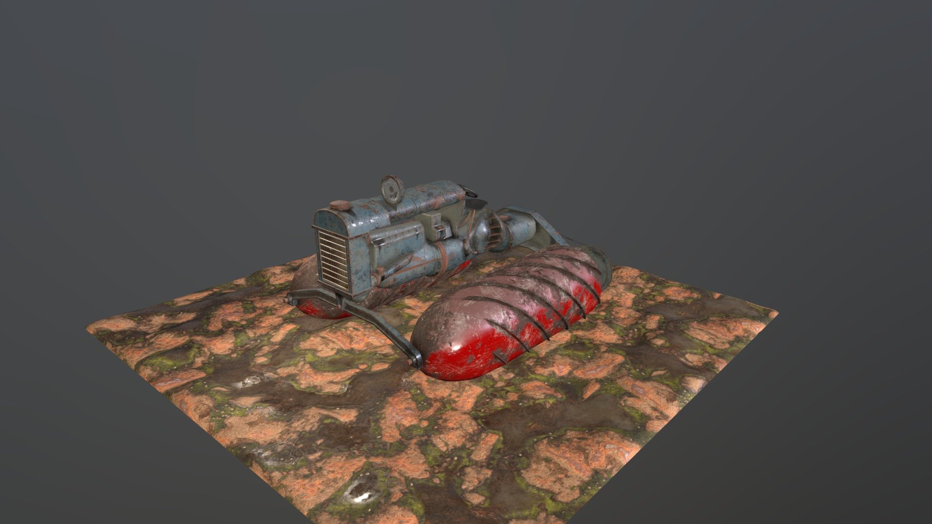 Fordson snowmobile - 3D model by Torsidion [442c162] - Sketchfab