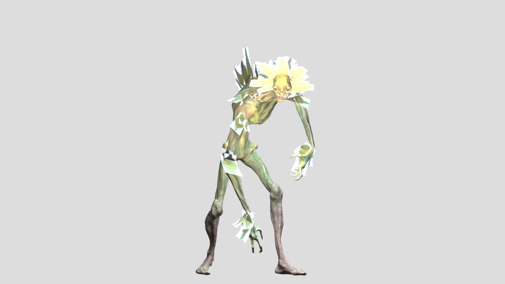 Deadly flower creature - 3D model by Frida_03 [442c85f] - Sketchfab