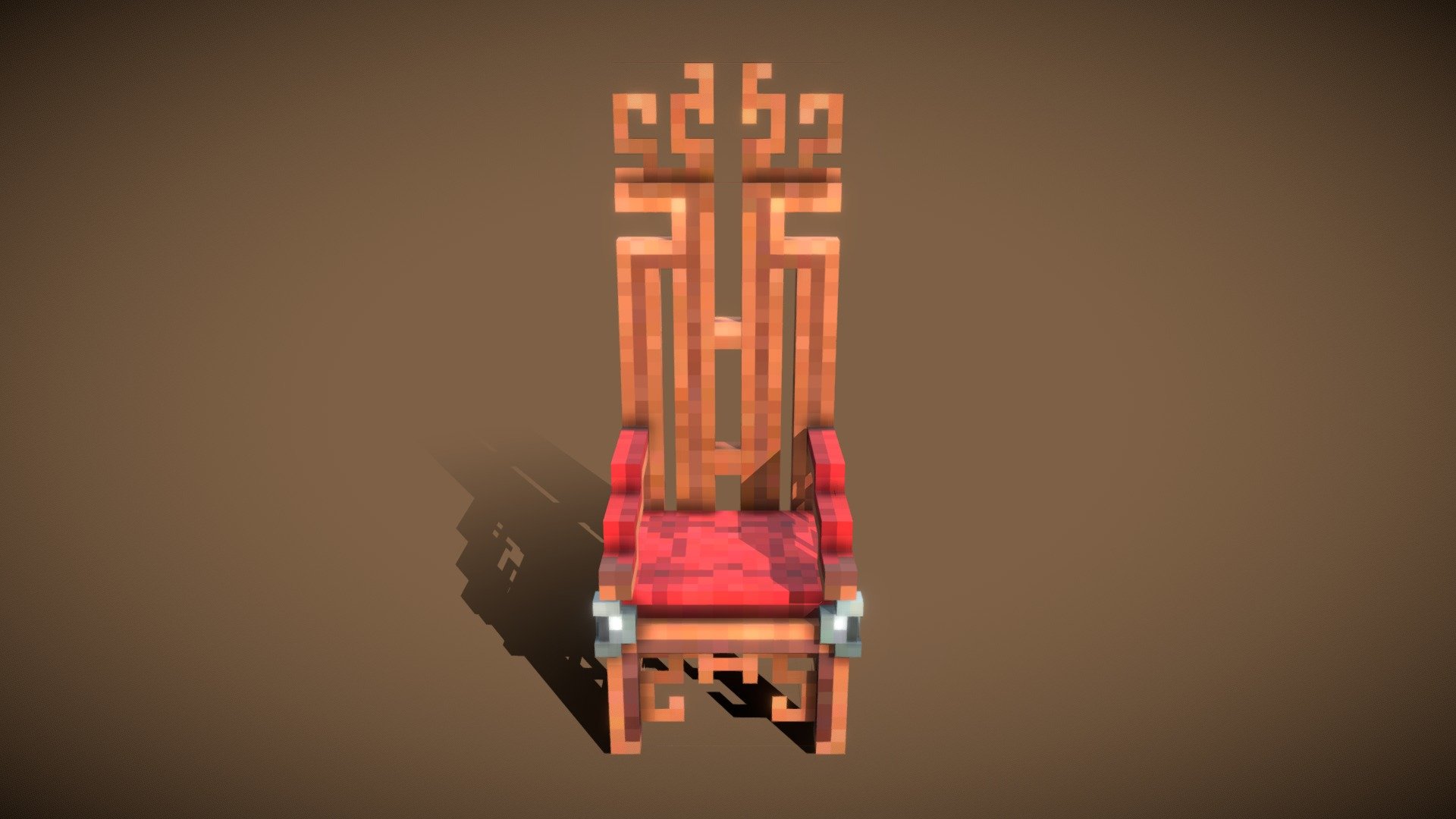Royal throne - 3D model by WaldyX [442fa1f] - Sketchfab