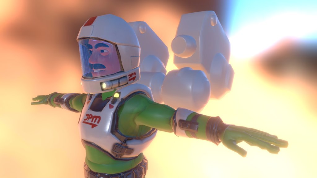 JetPack Man (New Version) - 3D model by MrBfox [442feae] - Sketchfab