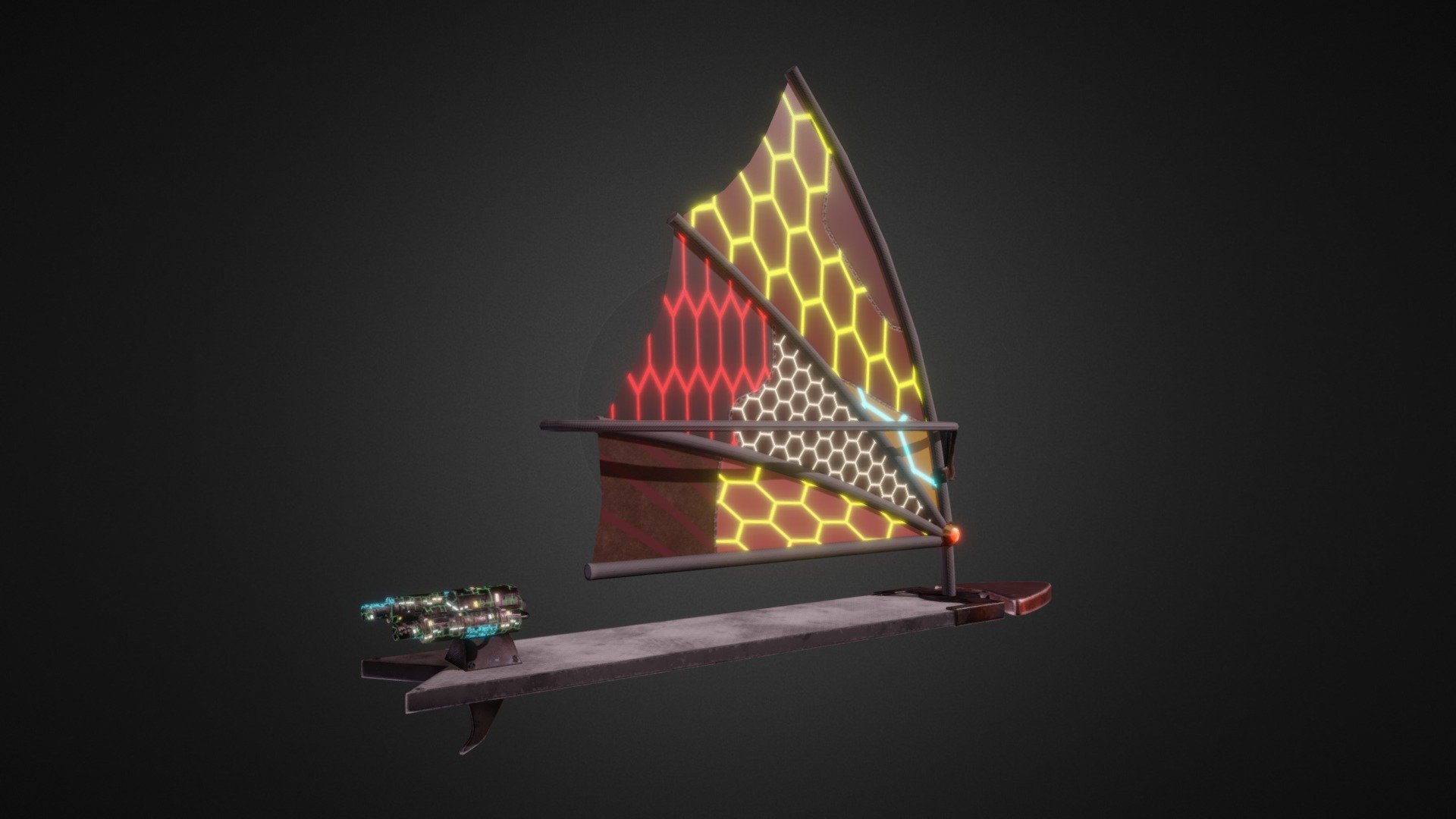 solar surfer - Download Free 3D model by erwan V (@erwan_V) [443298b ...