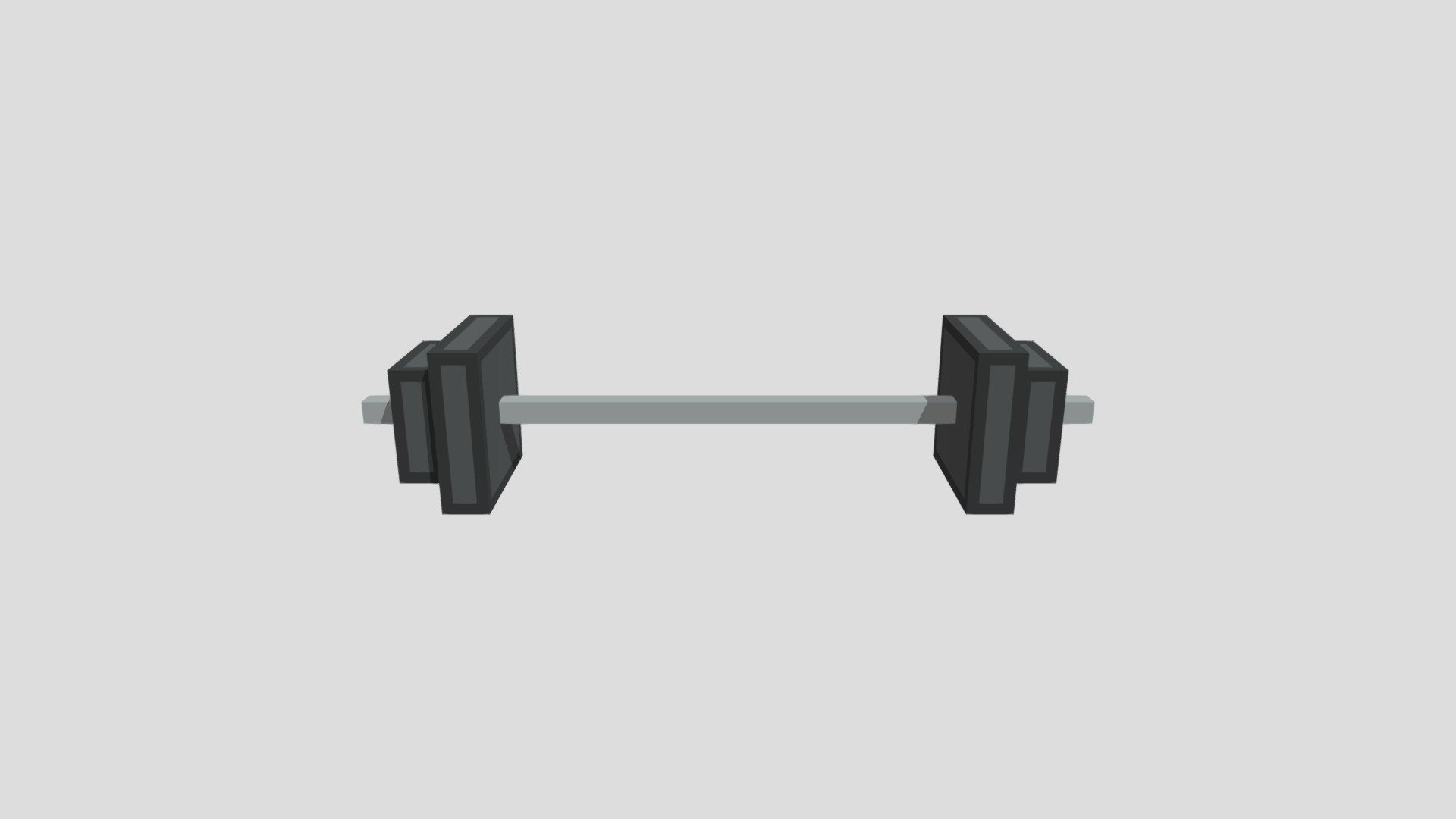 barbell - 3D model by rooterdrew2010 [4434201] - Sketchfab