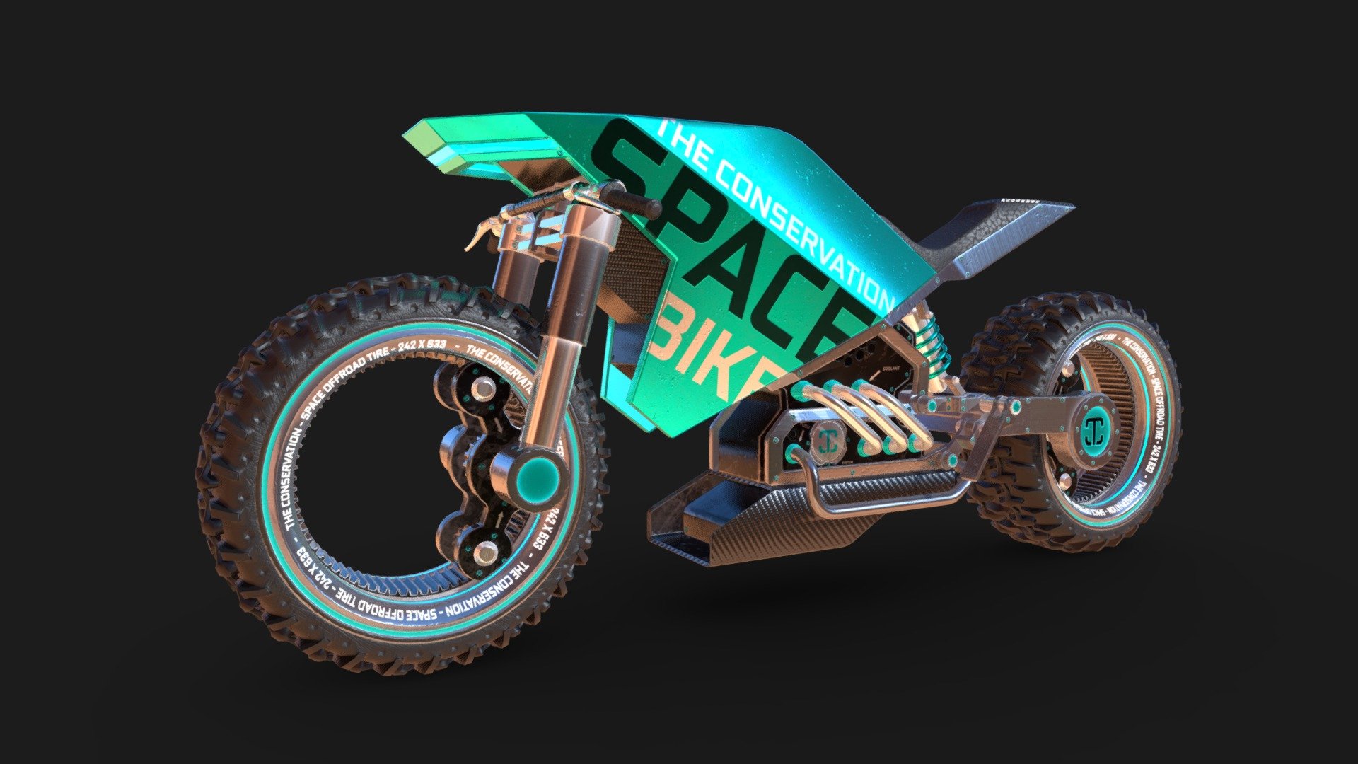 TC SPACE BIKE - 3D model by engwind [4434d16] - Sketchfab