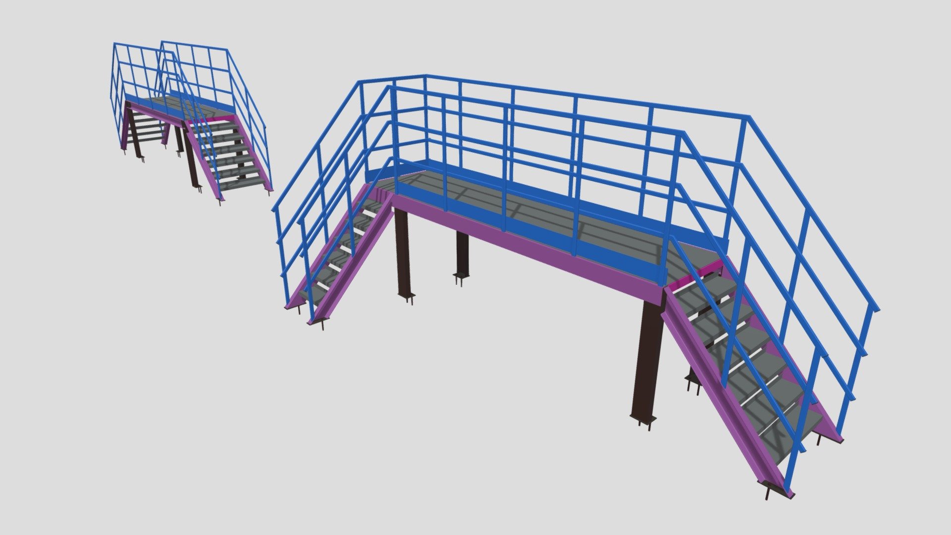 Transition bridges - Download Free 3D model by iliayurchenkov [4436ac7 ...