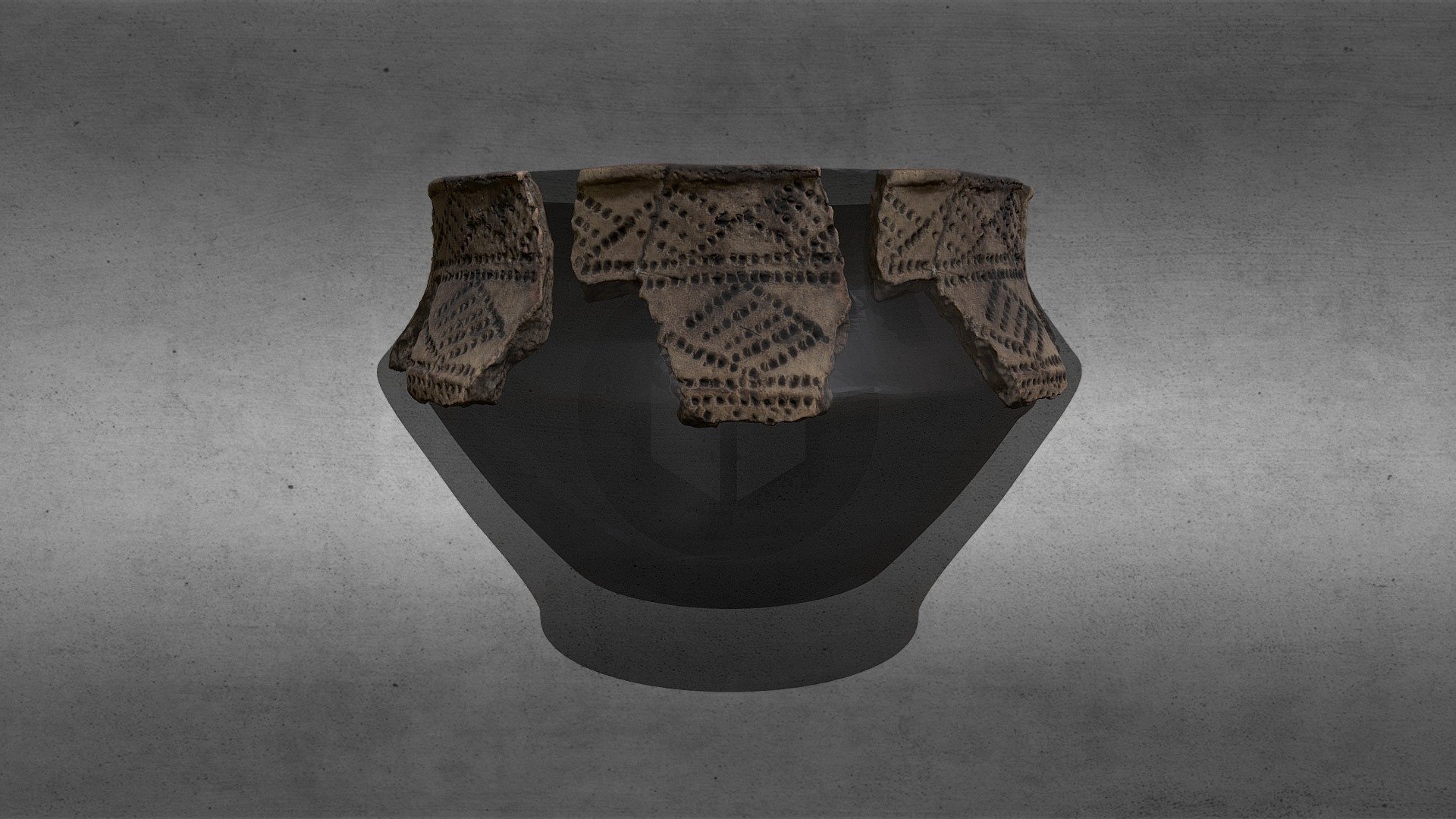 Ceramics of the Srubnaya culture: reconstruction - 3D model by ...