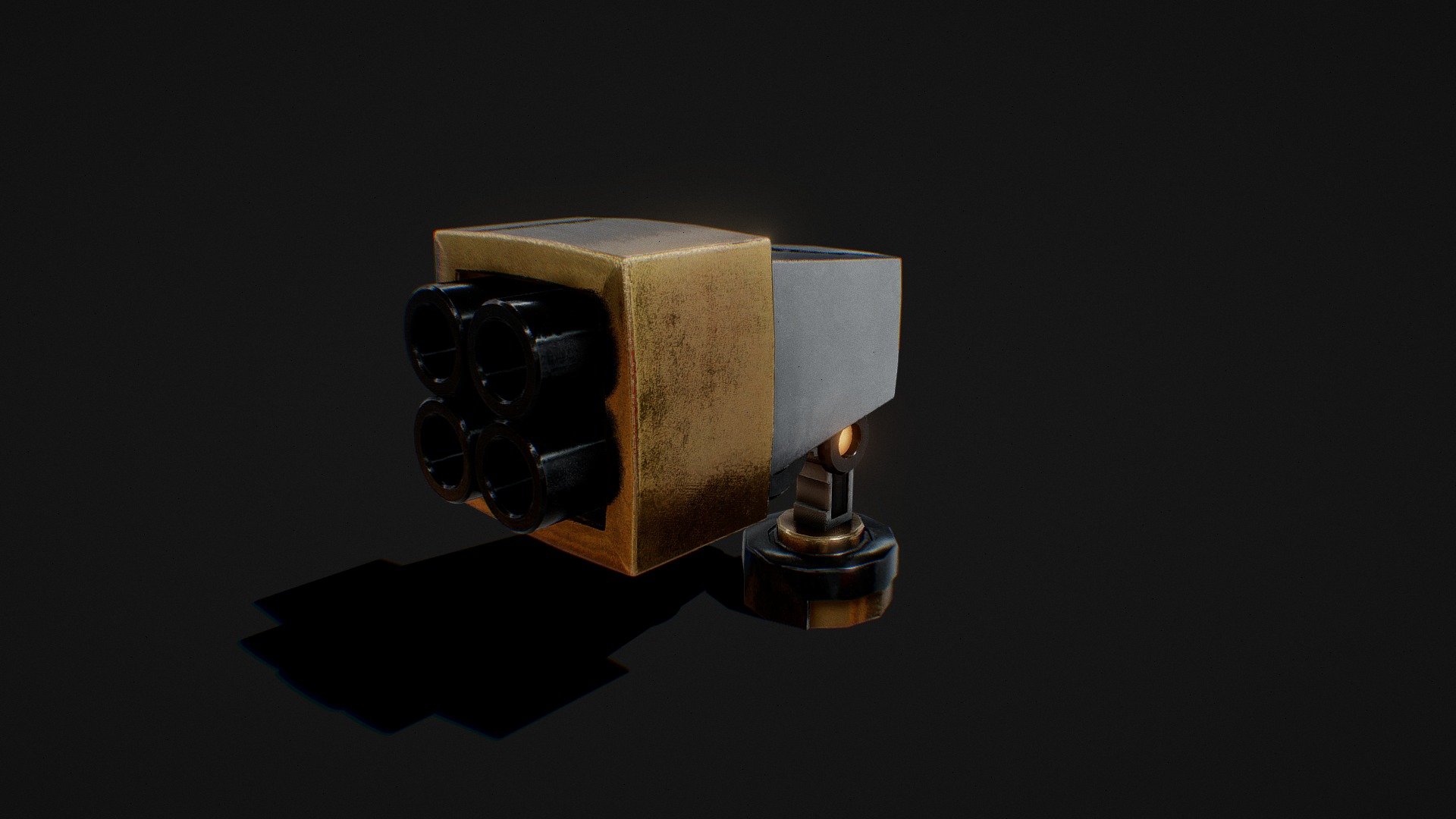 Missle Turret (My Last Upload Here I think) - 3D model by Isaack ...
