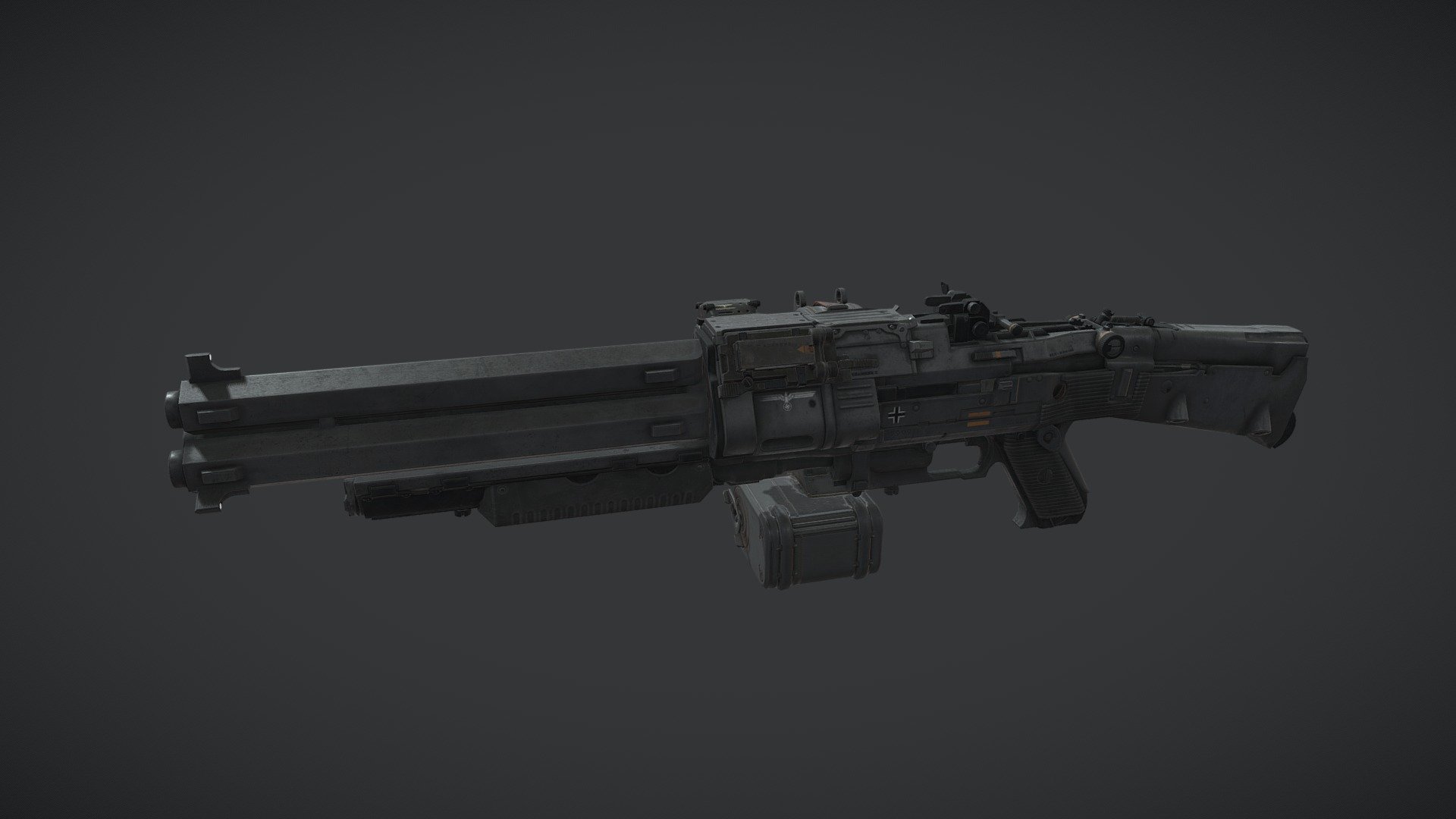 ⭐ Shockhammer (E) 1961 - Wolf. New Colossus - Download Free 3D model by ...