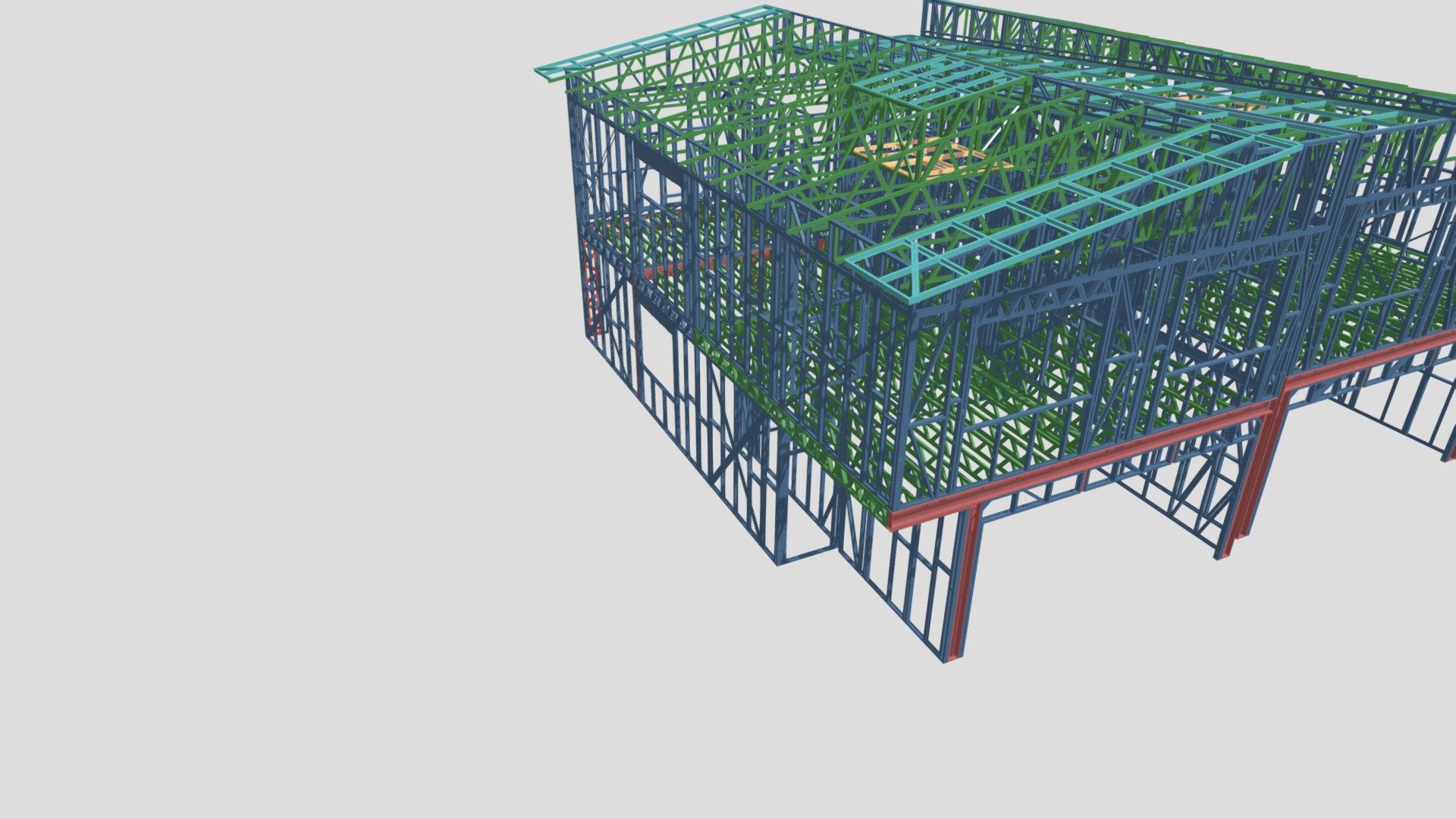 5373 - Building 6 Combined 3d Model - 3D model by Australian Framing ...