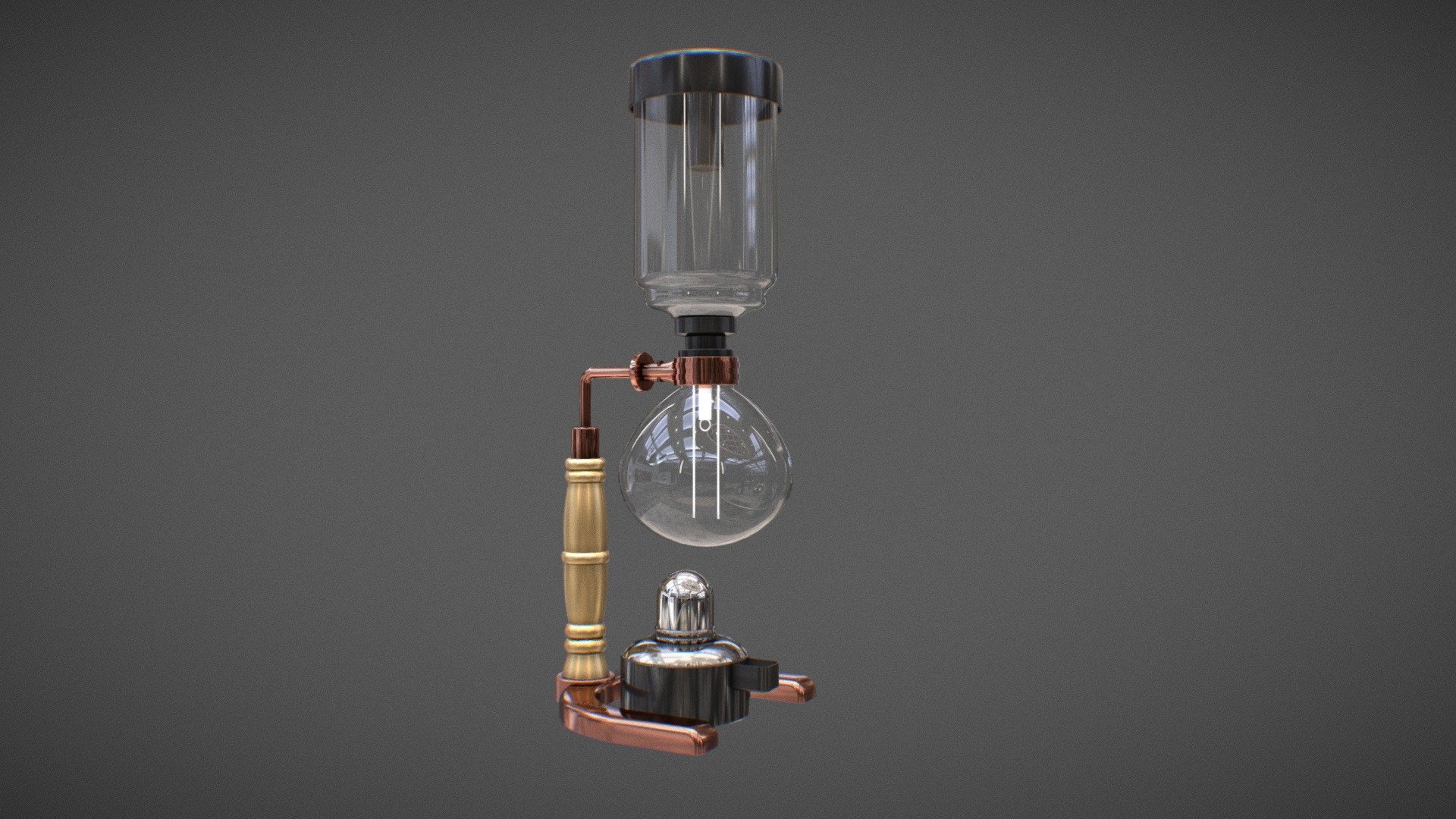 Coffee Siphon - 3D model by gokhanexist [443be70] - Sketchfab