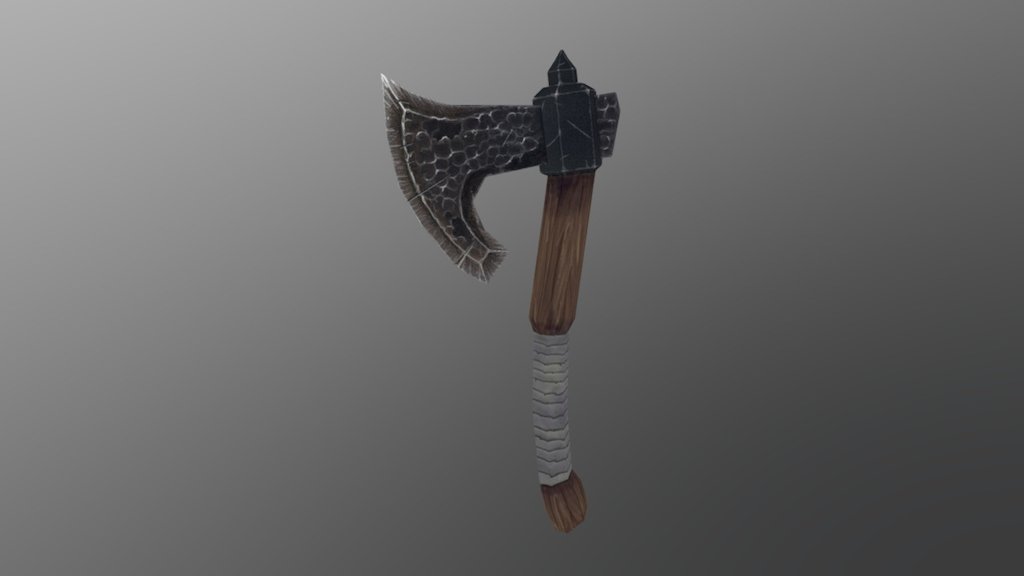 Ax Texture Painting - Download Free 3D model by Tej (@LonelyStudio ...