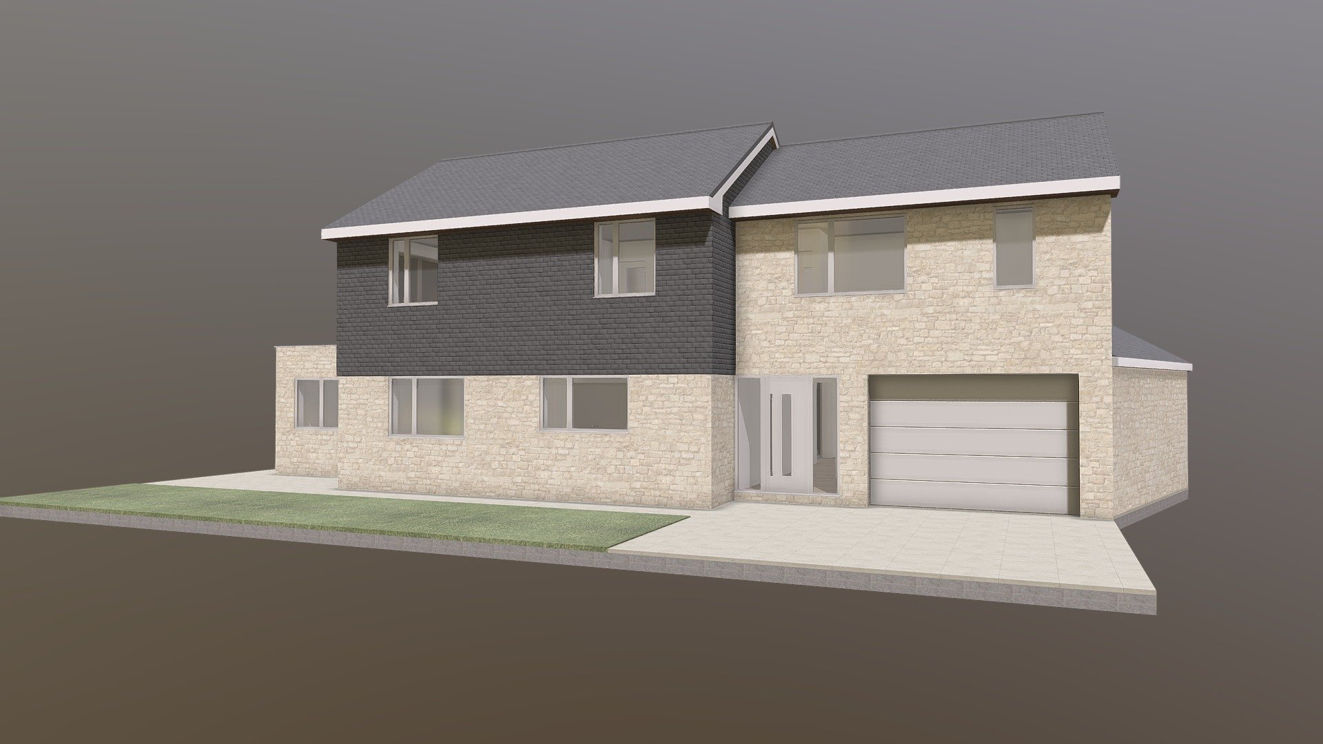 First-floor Extension (v2) - 3D model by Somerset Architectural ...
