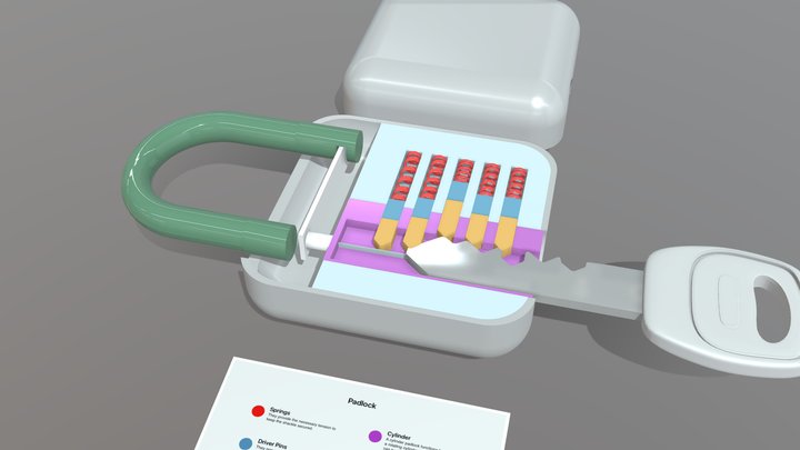 Lock 3D models - Sketchfab