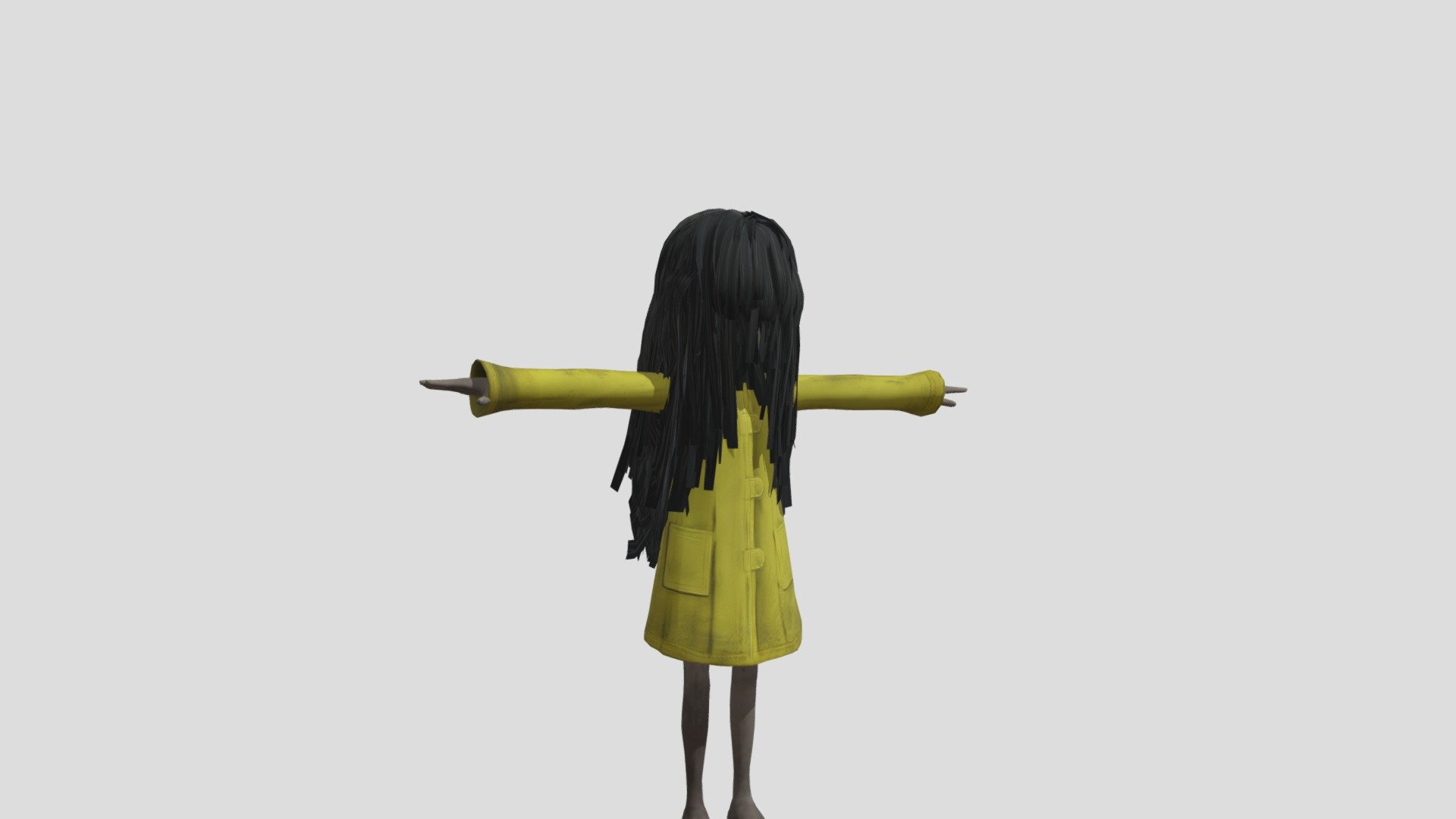 Six Long Hair - Download Free 3D model by Gavin Bou - Official ...