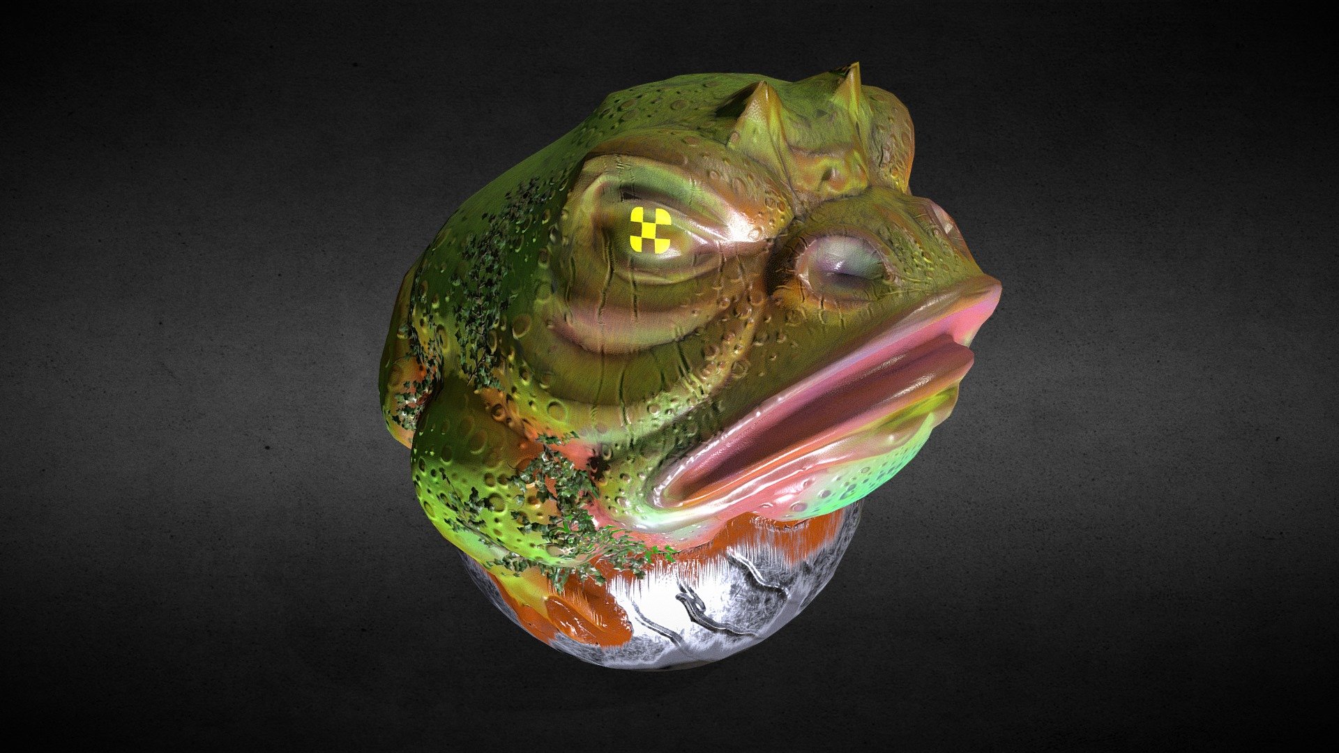 Toad - 3D model by derkenshin [4441fcc] - Sketchfab