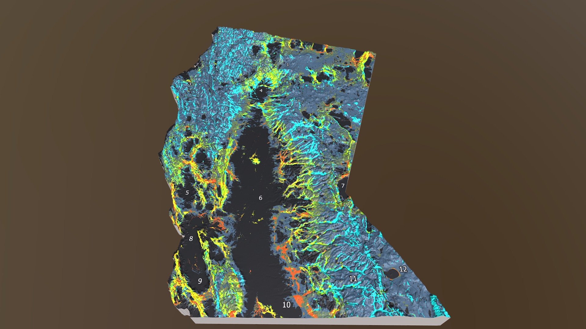 Cali-TNC-Print-North - 3D model by smartmAPPS [44432b4] - Sketchfab