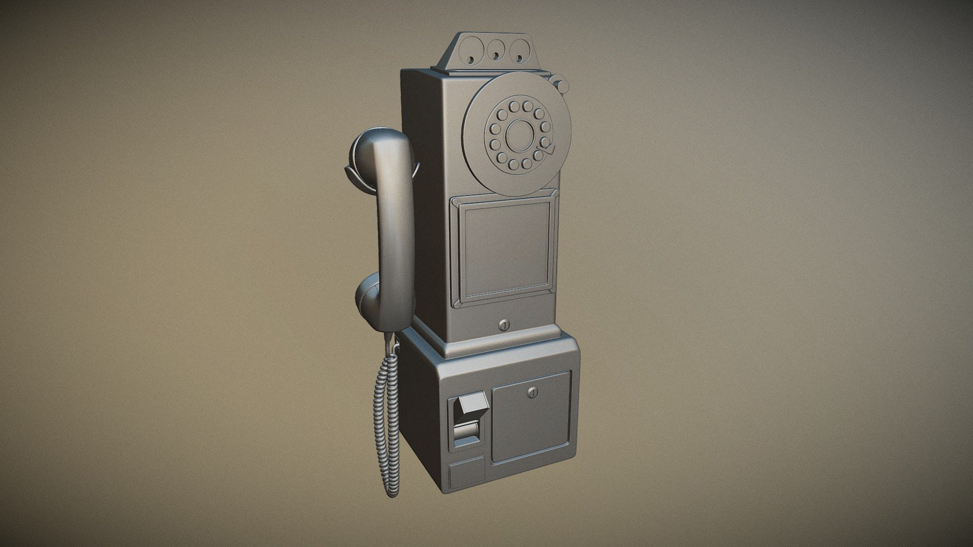 Payphone - Download Free 3D model by Pam (@ArtPam) [4443454] - Sketchfab