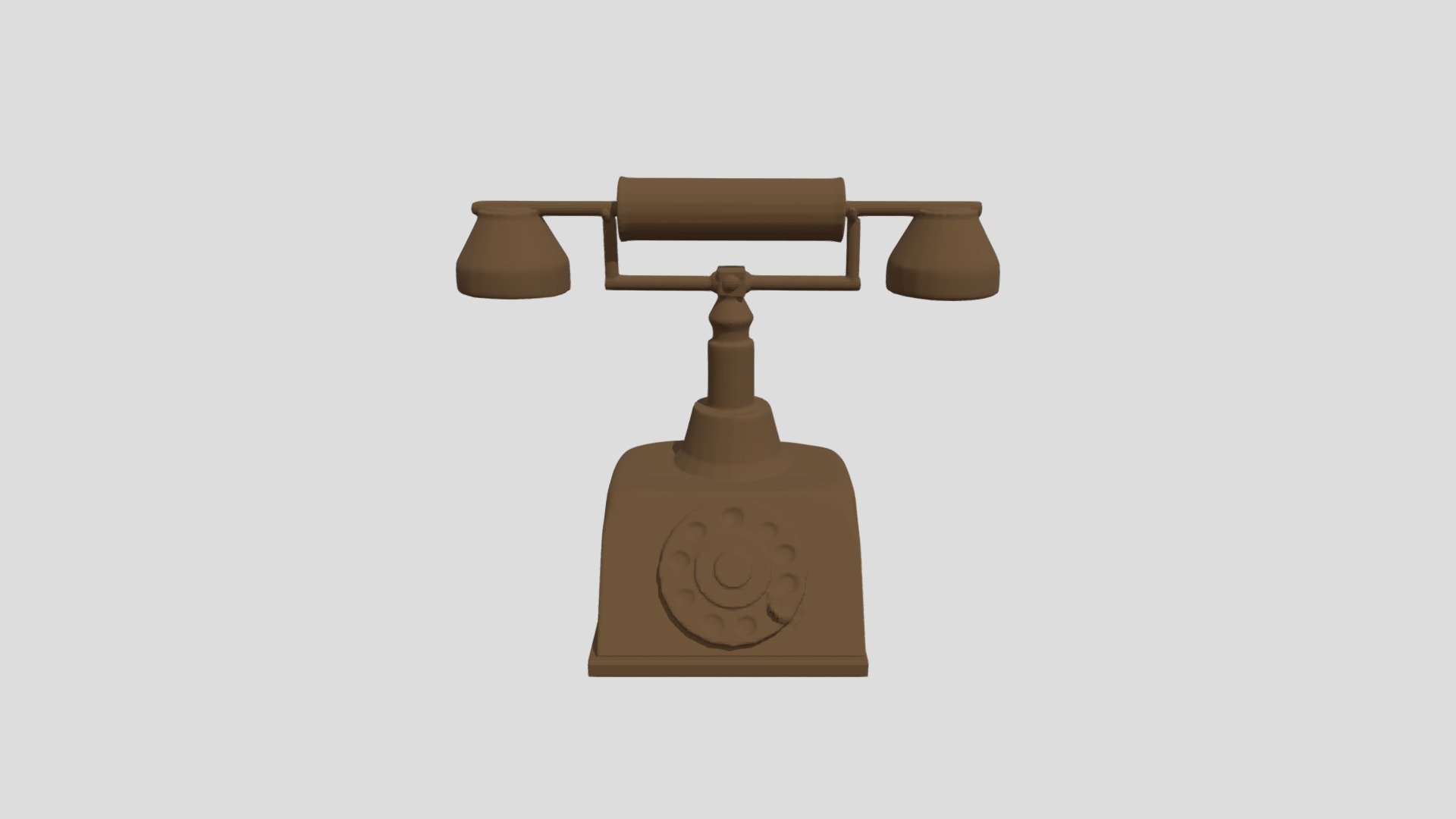 Teléfono vintage - 3D model by aideebm (@aideeb) [44438c0] - Sketchfab