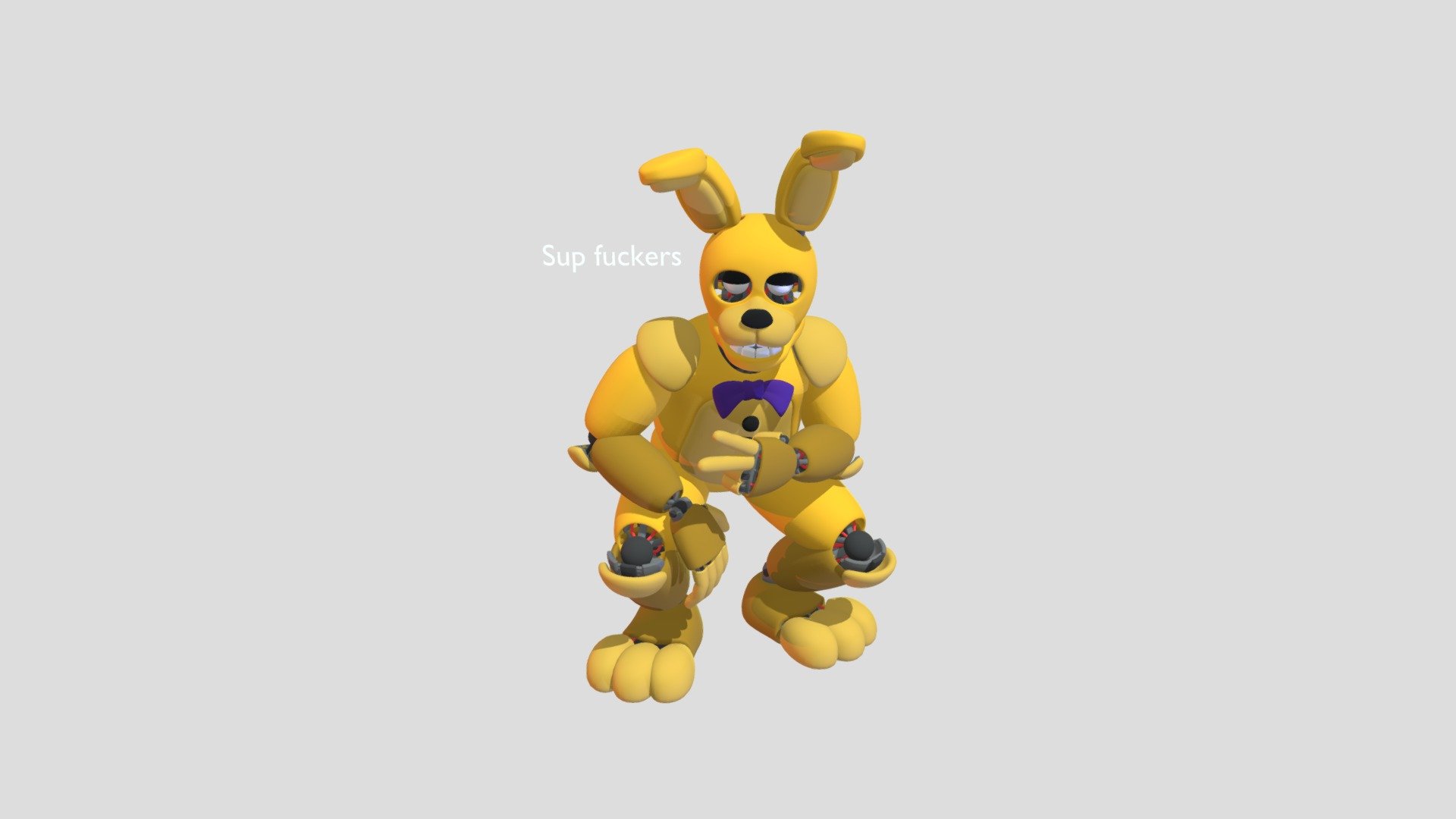 PinkyPills Mori Spring Bonnie (FBX Port) - Download Free 3D model by ...
