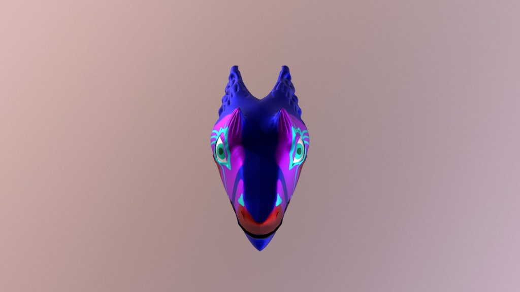 Dakelh headshot (sergal) - 3D model by TinyZip [444532f] - Sketchfab