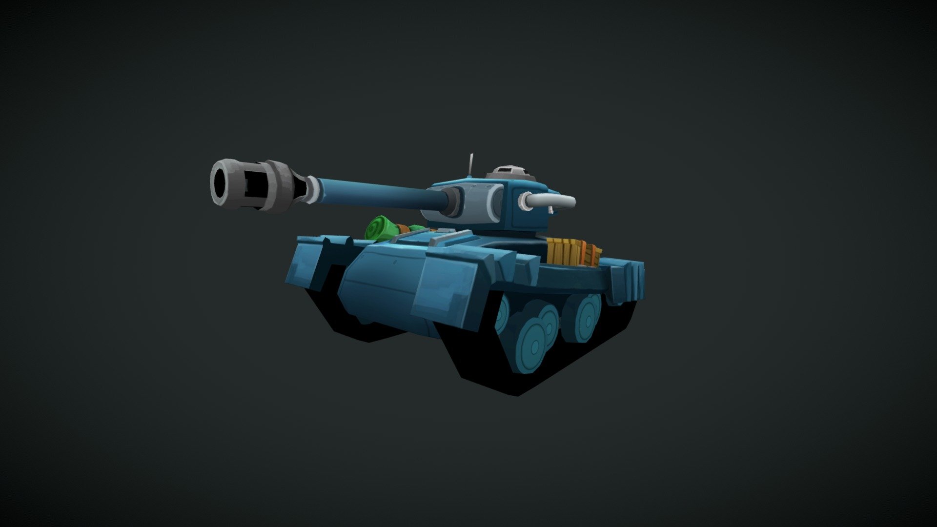 Unity Tank! - 3D model by Lasse.Christensen [4447367] - Sketchfab