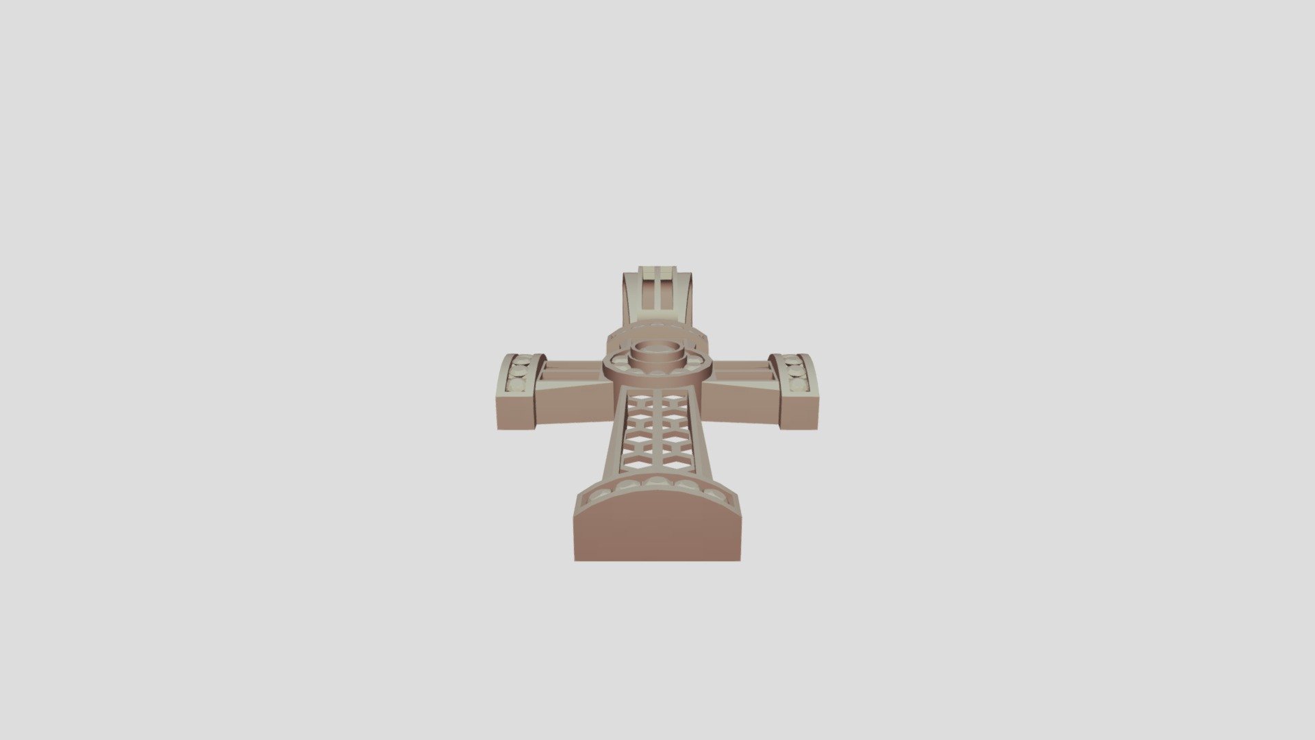 Cross - 3D model by hoptho8888 [44490fd] - Sketchfab