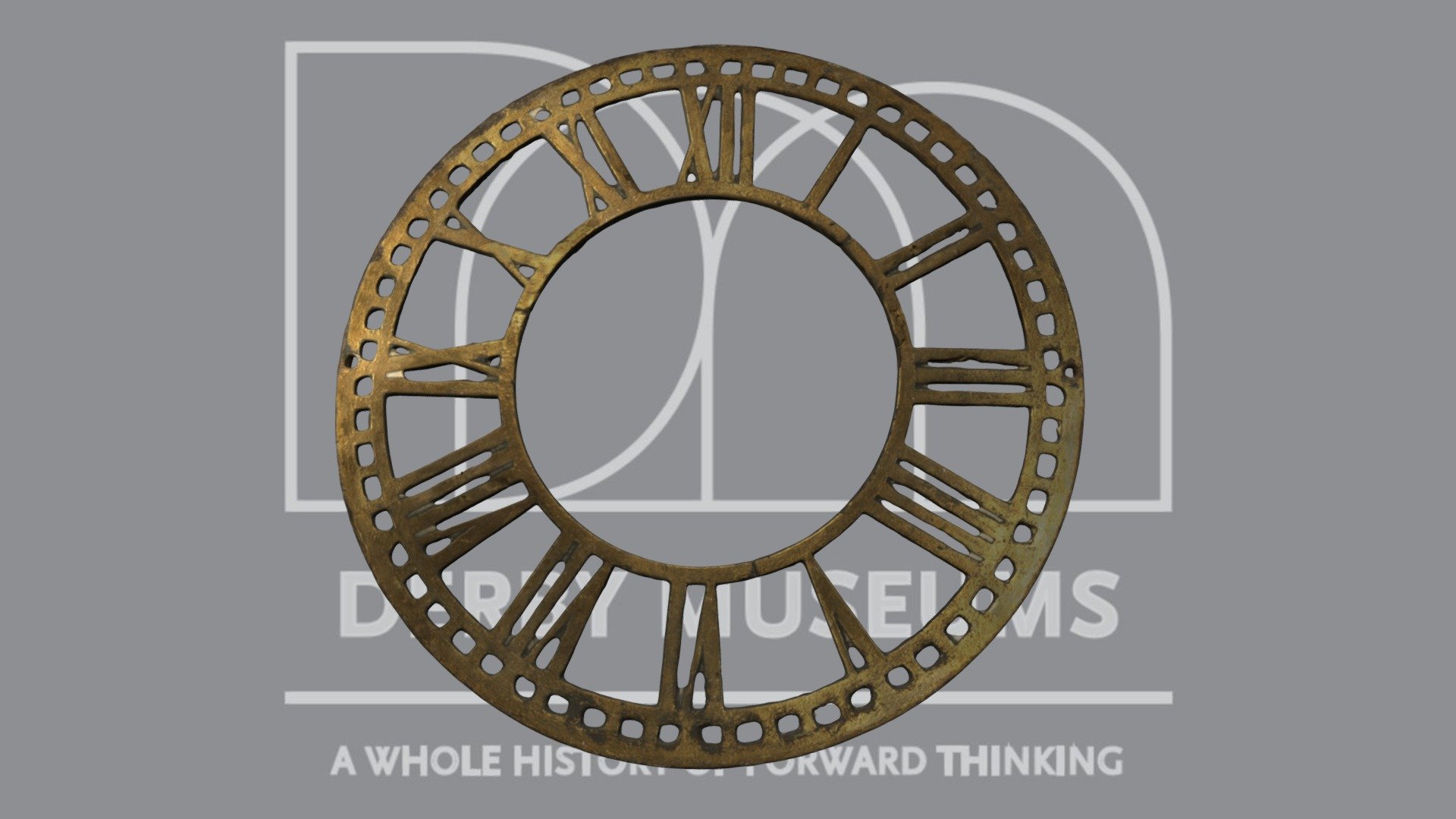 Clock Face - 3D model by Derby Museums (@DerbyMuseums) [4449365 ...