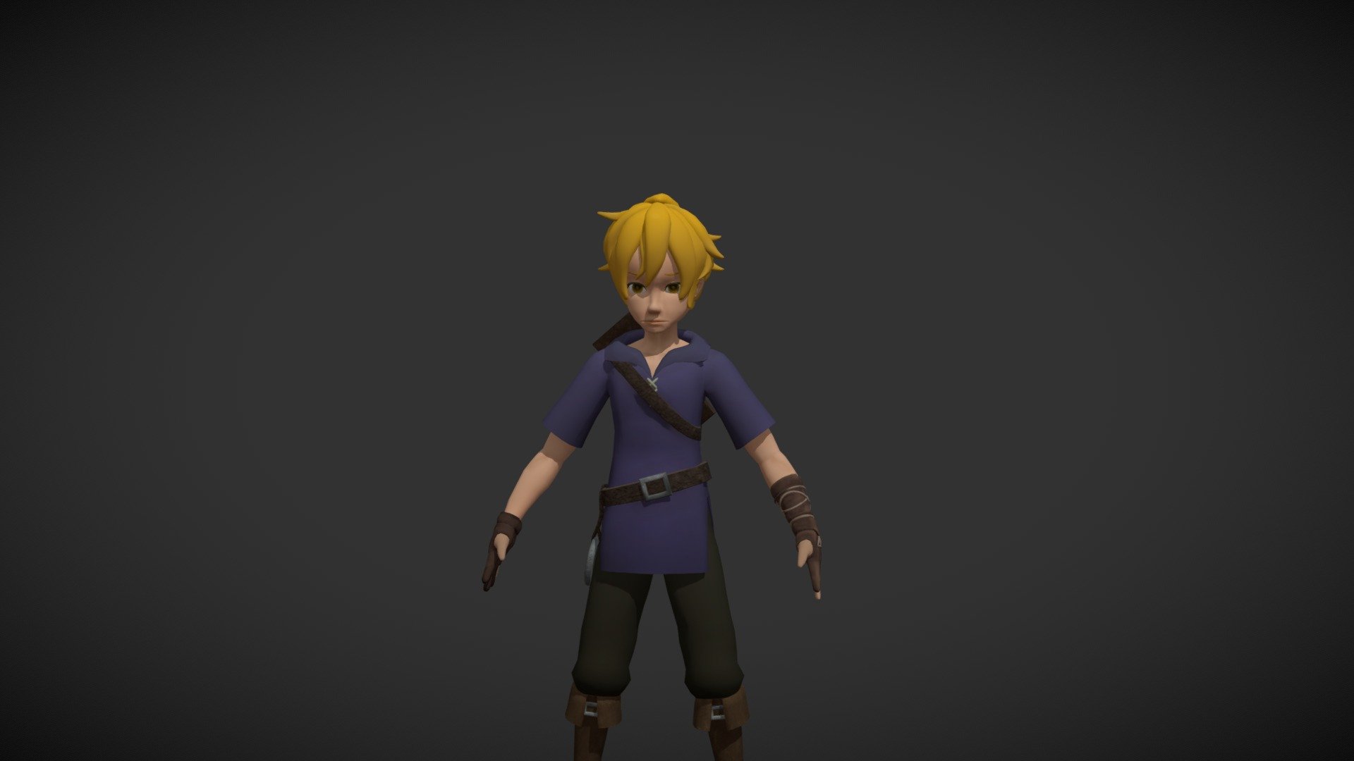 Jack Character Model - 3D model by Low Jia Yi (@JIYUU) [4449cf9 ...